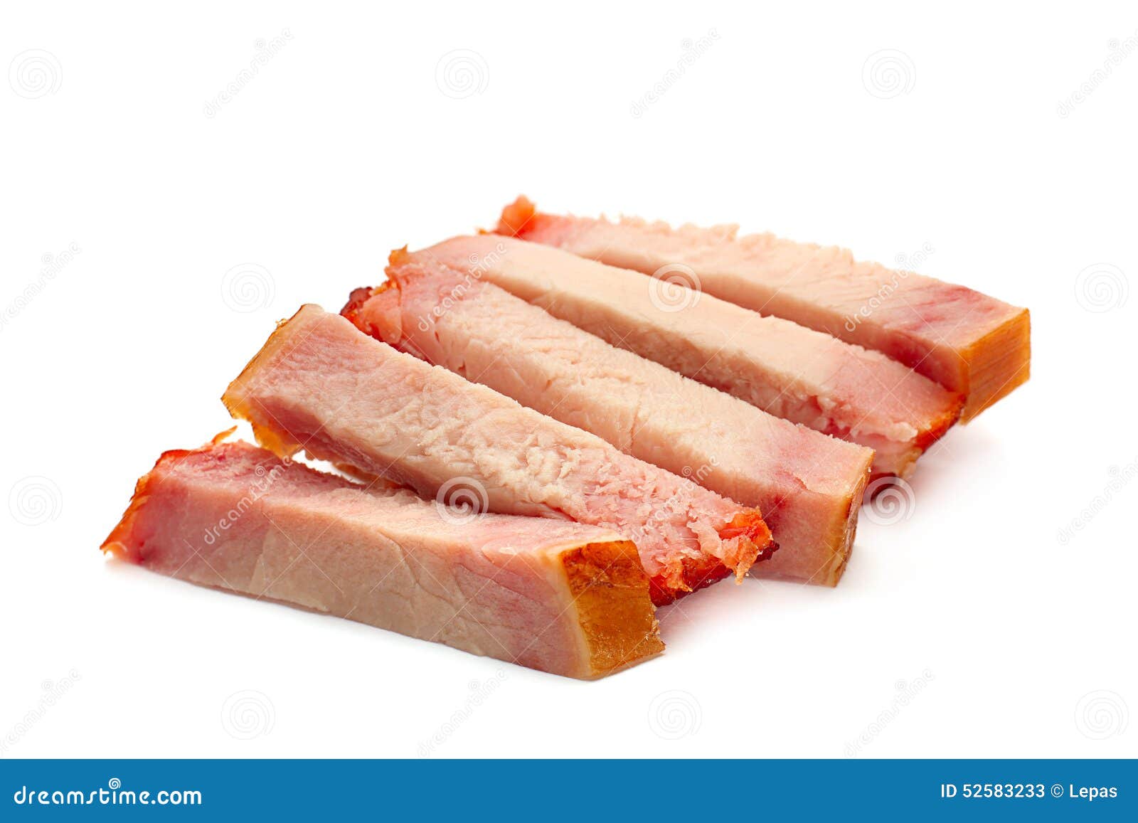Pork meat smoked stick stock image. Image of dinner, stick - 52583233