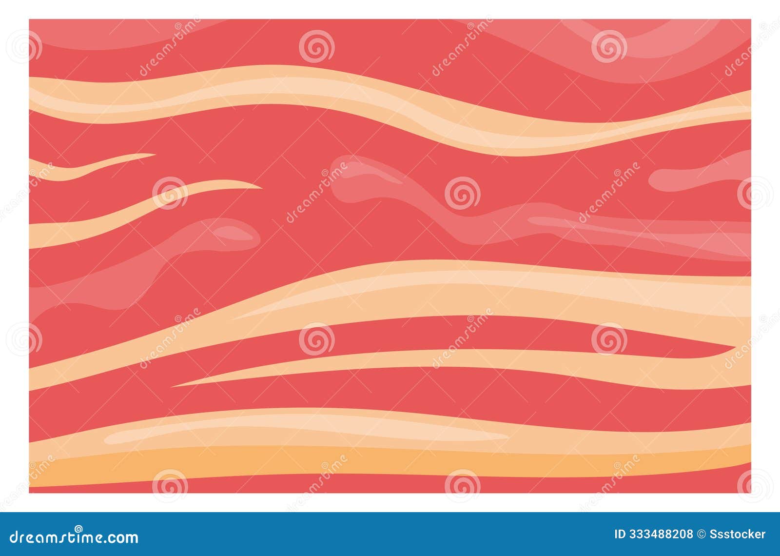 Pork Meat Texture. Smoked Bbq Steak Pattern Stock Illustration ...