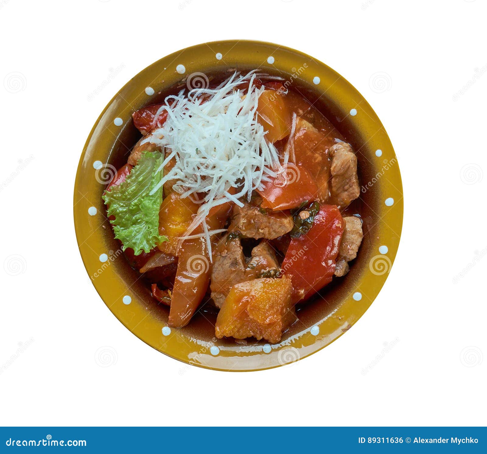 Pork Menudo stock photo. Image of central, pork, pancita - 89311636