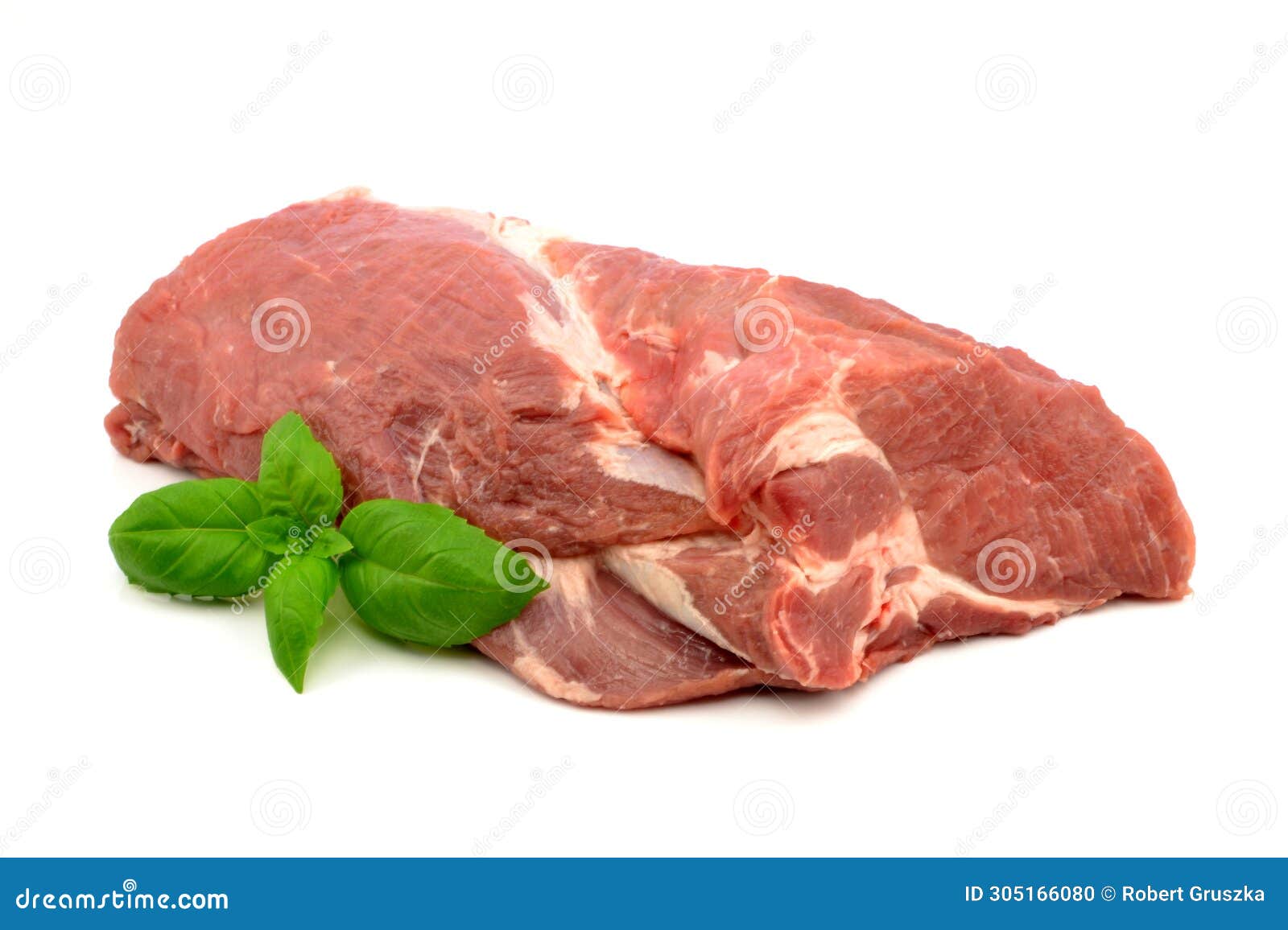 Pork neck stock photo. Image of food, lunch, meat, pork - 305166080
