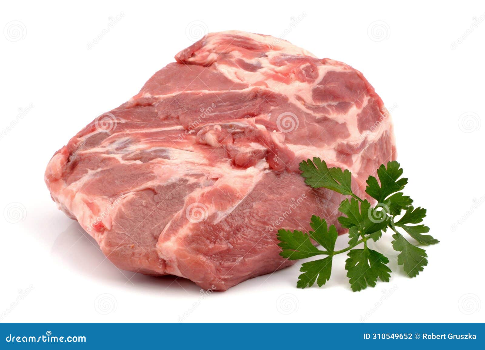 Pork neck stock photo. Image of meat, pork, steak, white - 310549652