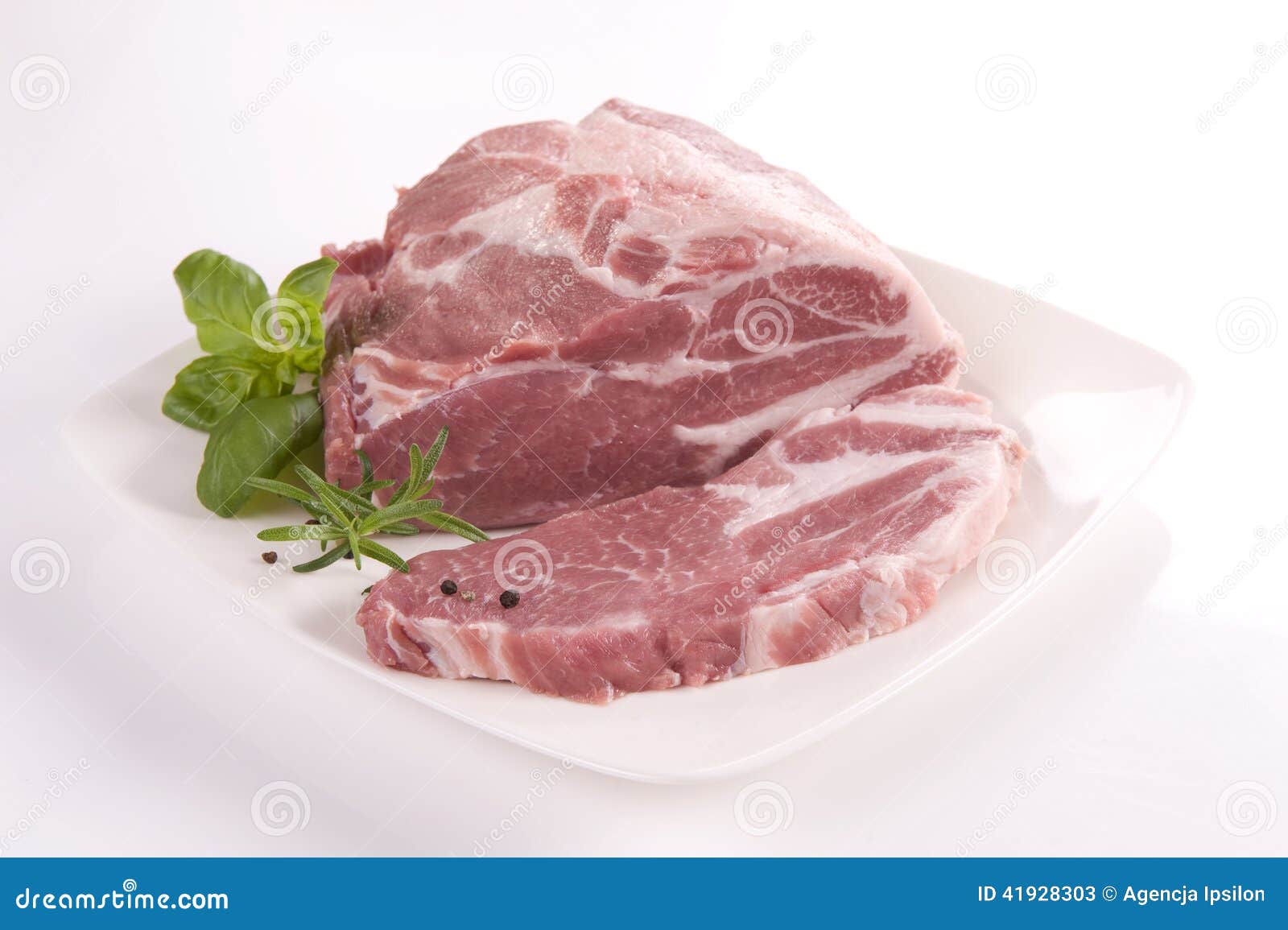 Pork neck stock image. Image of background, ingredients - 41928303