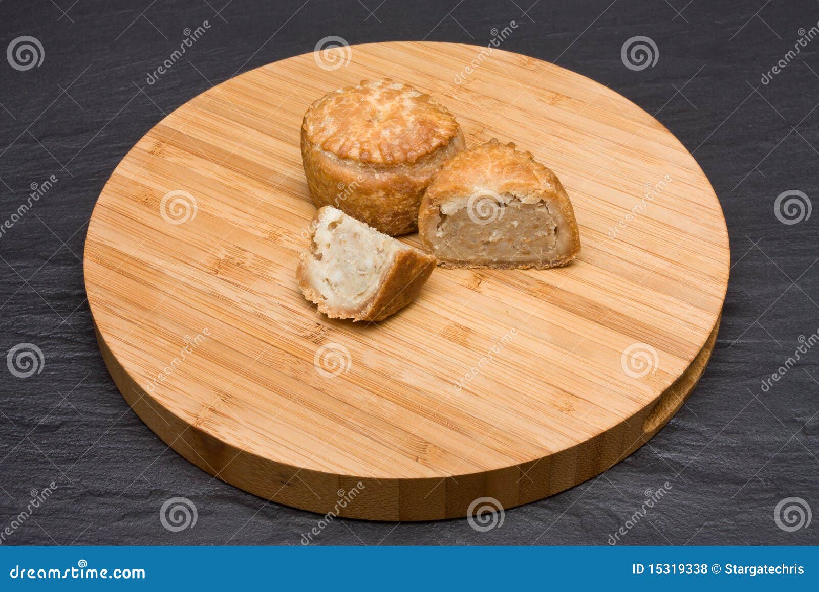 Pork Pie Platter stock photo. Image of baked, english - 15319338
