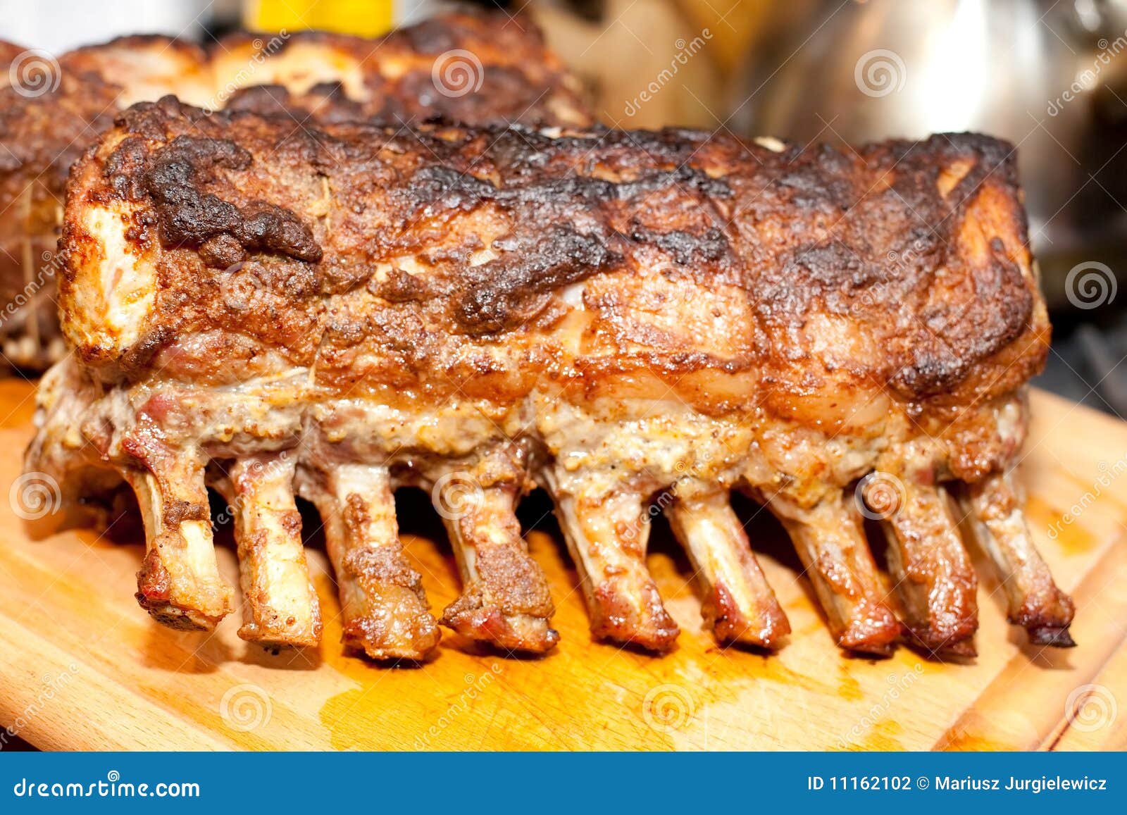Pork ribs stock photo. Image of pork, cooking, grill - 11162102