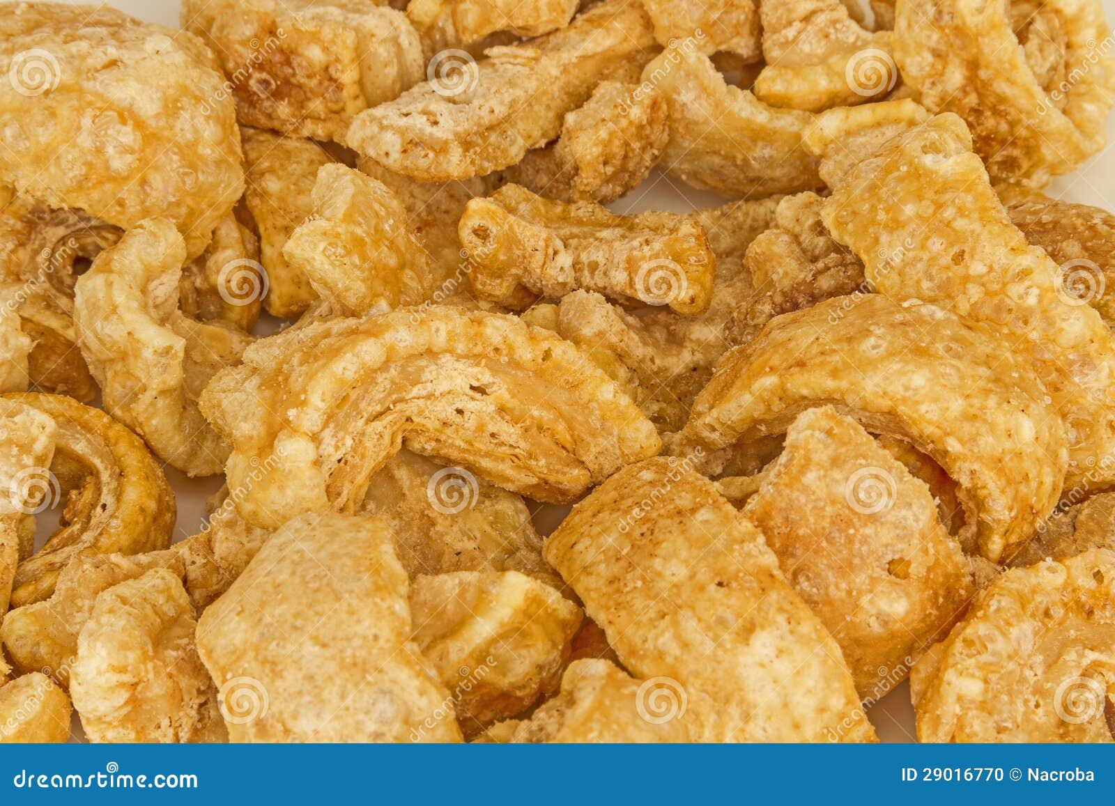 Pork rind stock photo. Image of rind, popular, salted - 29016770