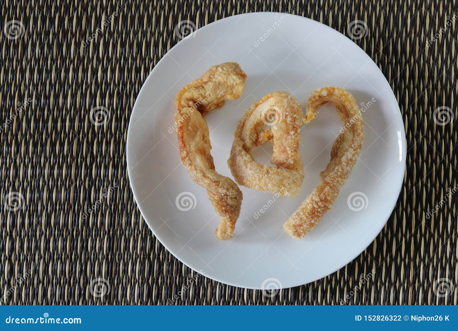 Pork Rinds,pork Scratchings or Pork Cracklings Stock Photo - Image of ...