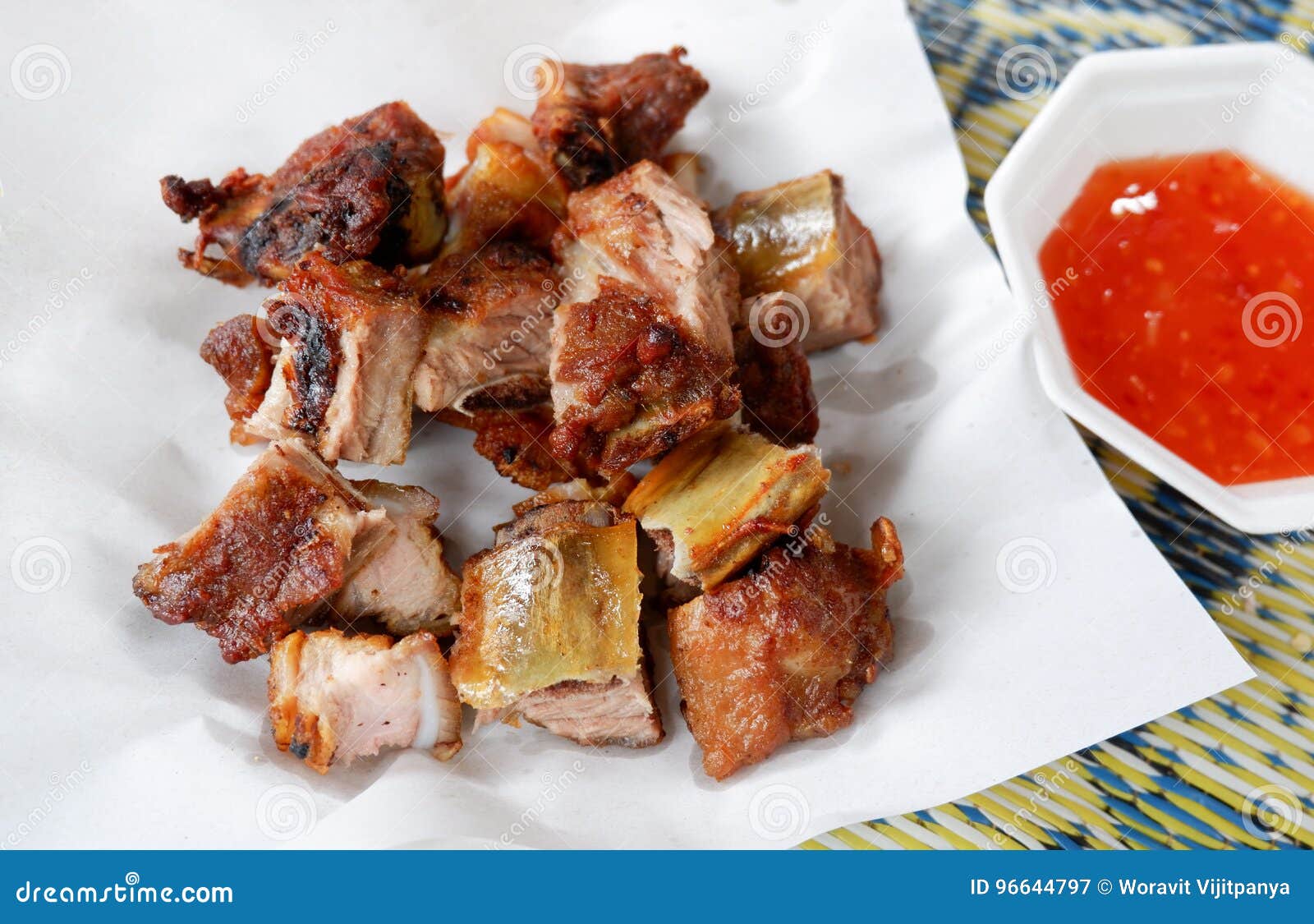 Pork rip Roast stock image. Image of portion, roasted - 96644797