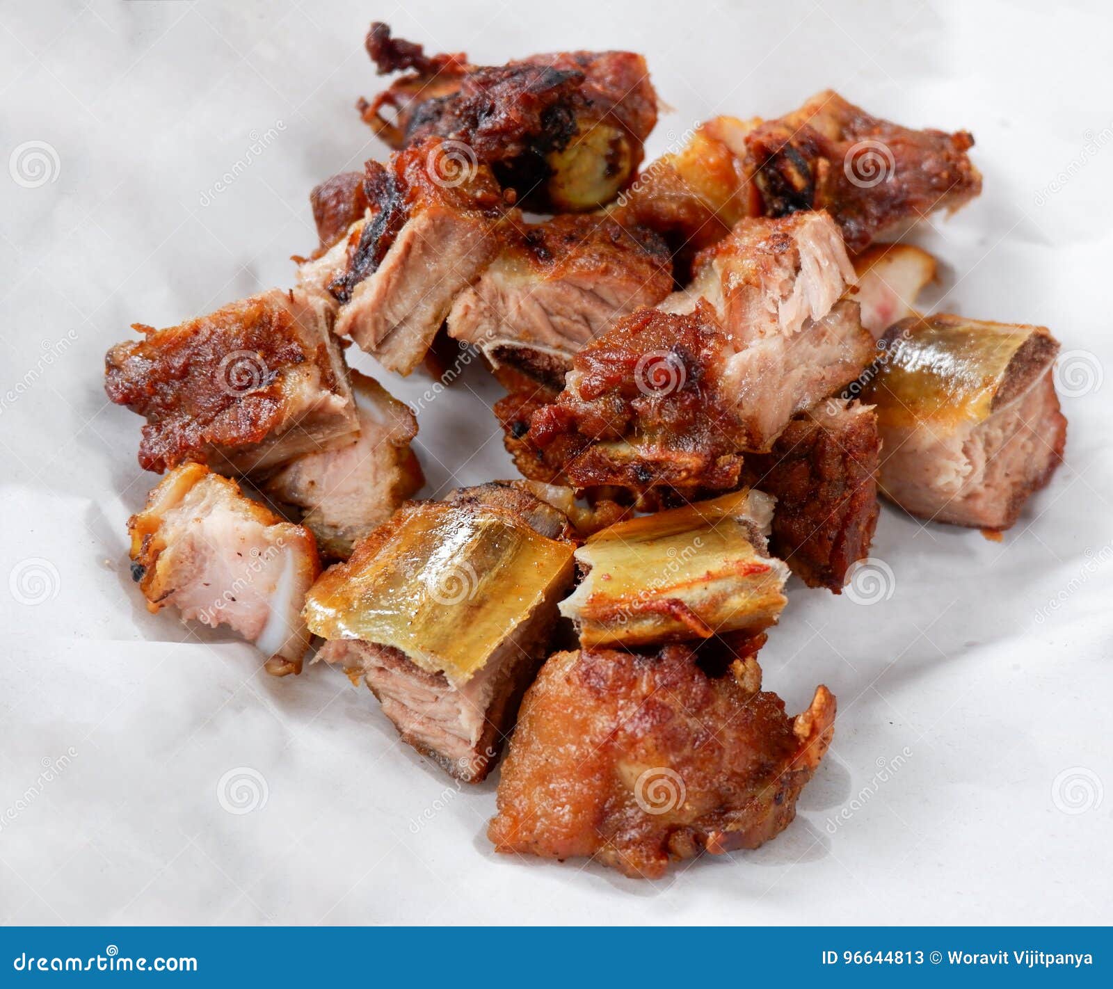 Pork rip Roast stock image. Image of steak, brown, plate - 96644813