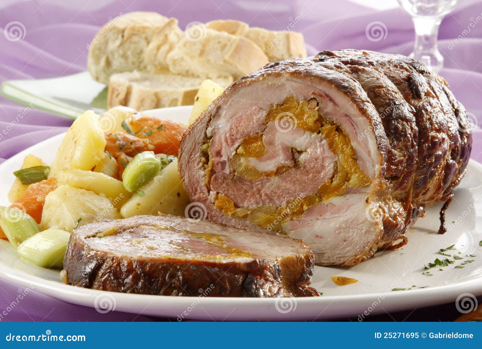 Pork Roll stock image. Image of meal, restaurant, high - 25271695