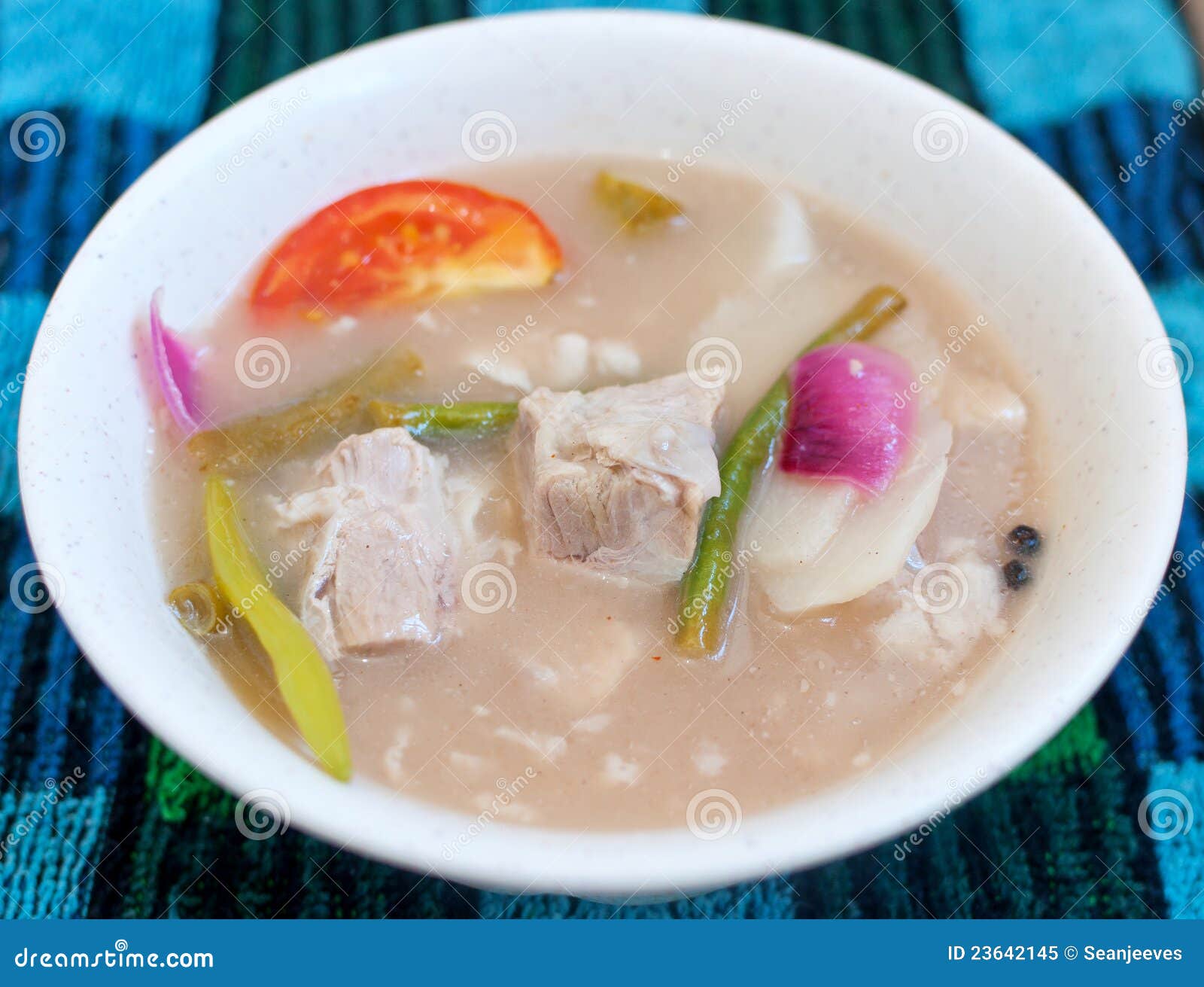 Pork Sinigang stock image. Image of recipe, filipino - 23642145