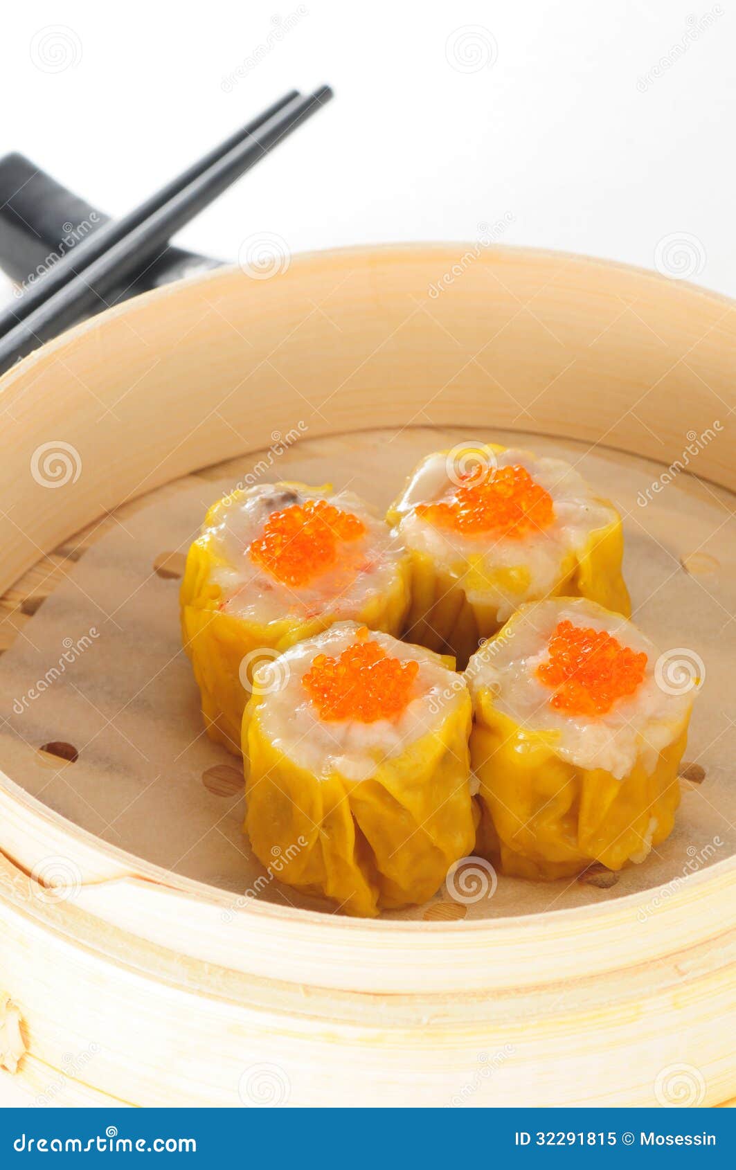 Pork siu mei dim sum stock image. Image of food, steamer - 32291815