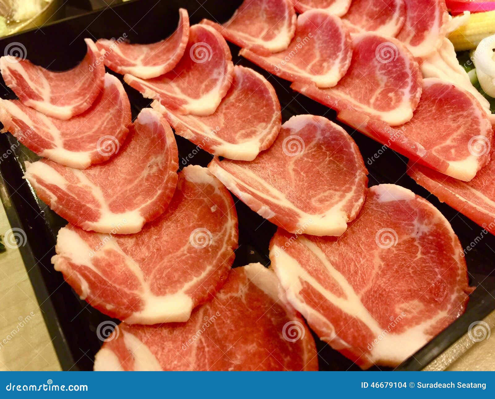 Pork slide stock photo. Image of food, dish, chopsticks - 46679104