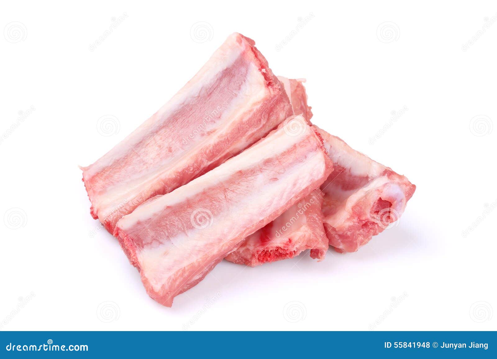Pork spareribs raw stock photo. Image of cartilage, texture - 55841948