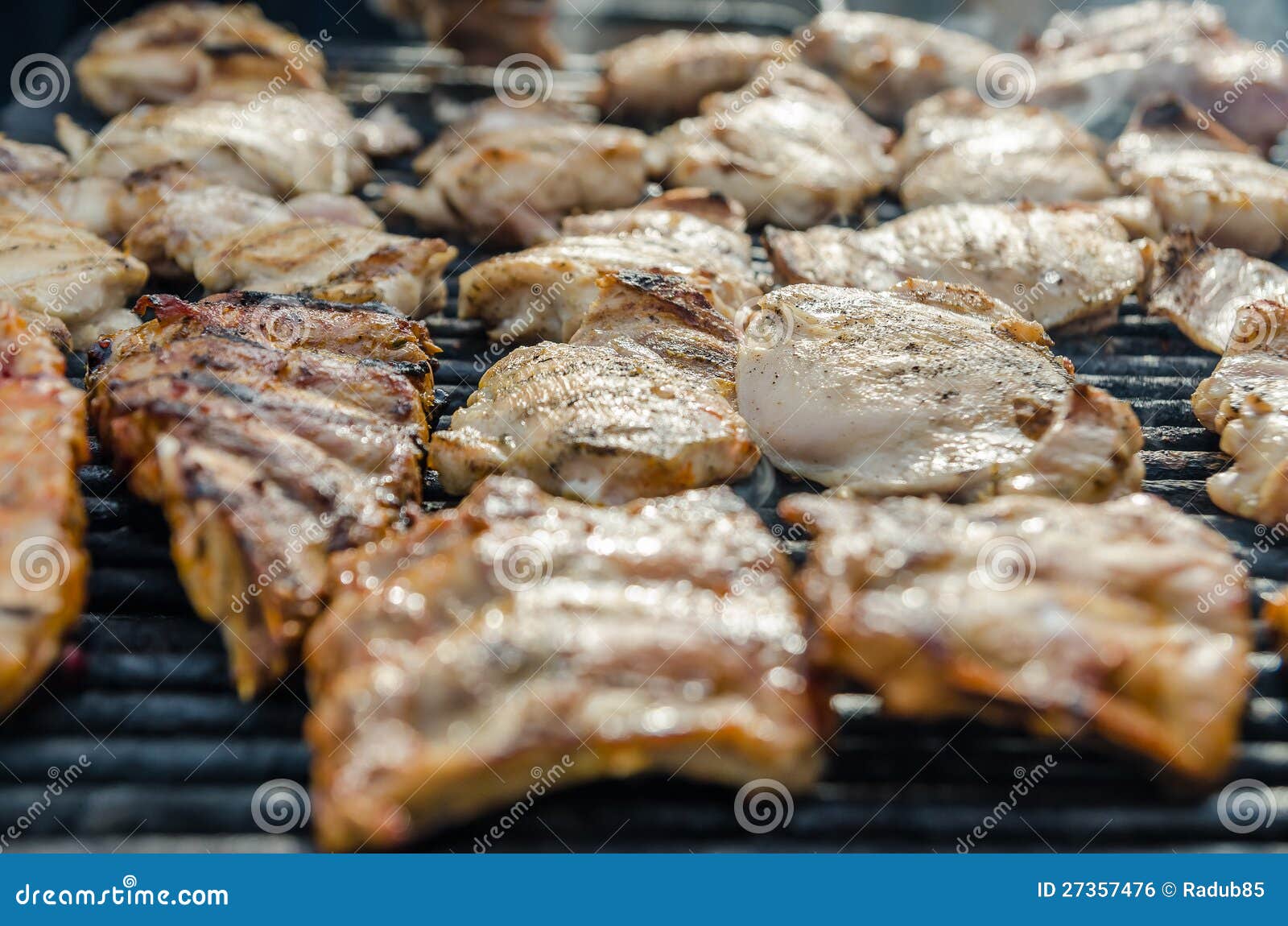 Pork Stakes stock photo. Image of hungry, burned, grilled - 27357476
