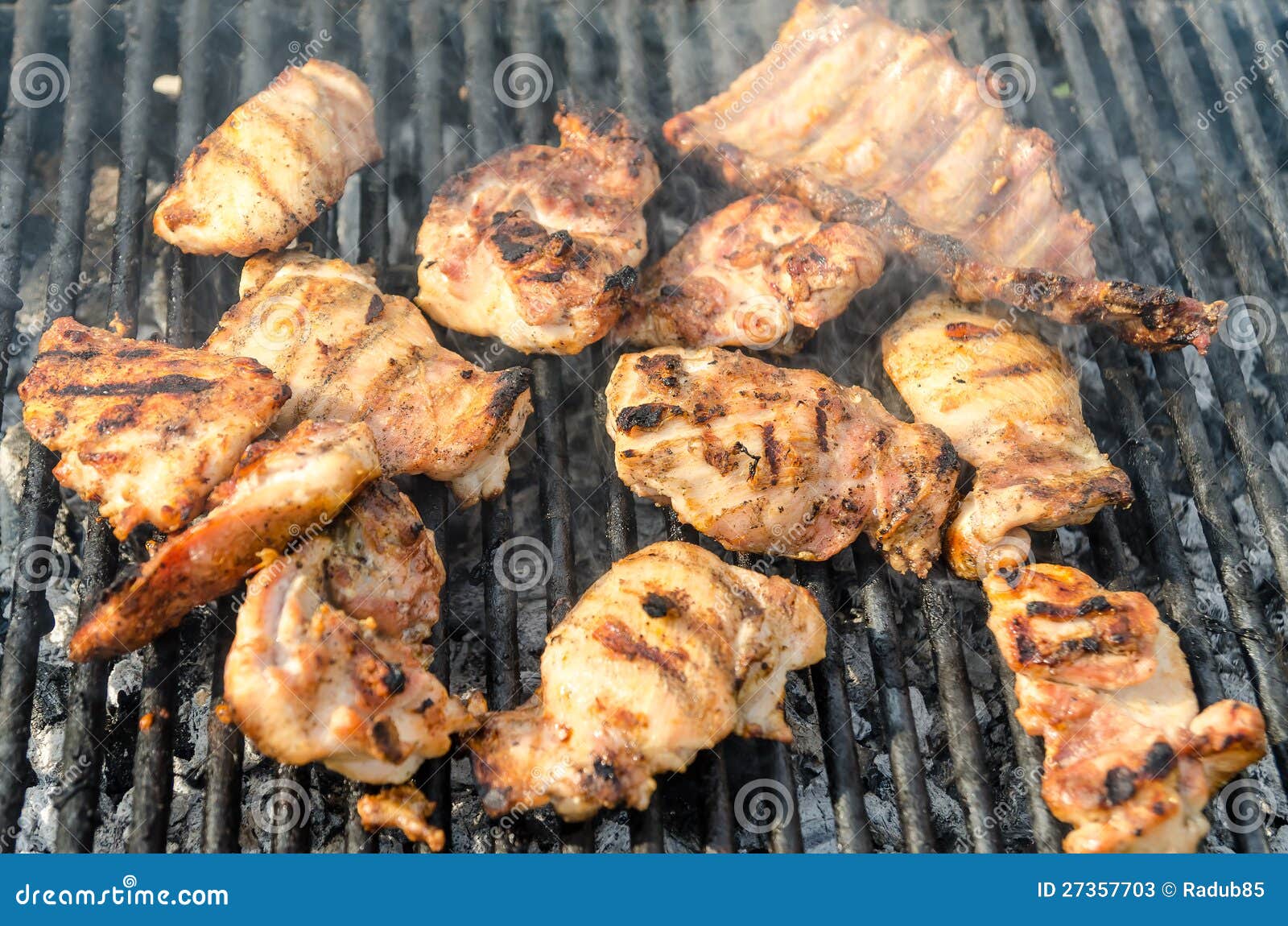Pork Stakes stock image. Image of chicken, beef, carnivore - 27357703