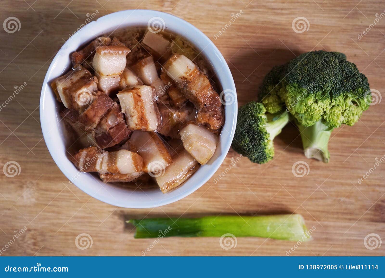 Pork Stewed in Traditional Techniques Stock Image - Image of techniques ...