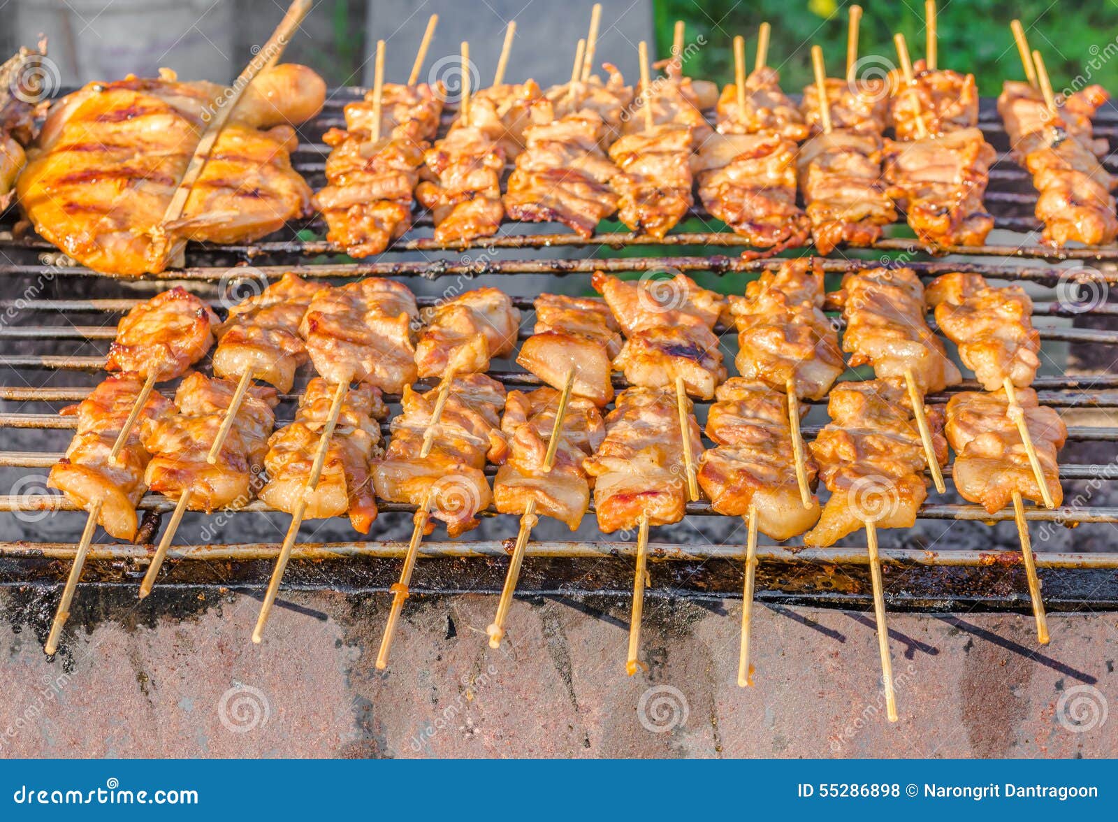 Pork stick stock photo. Image of beef, gourmet, kebab - 55286898