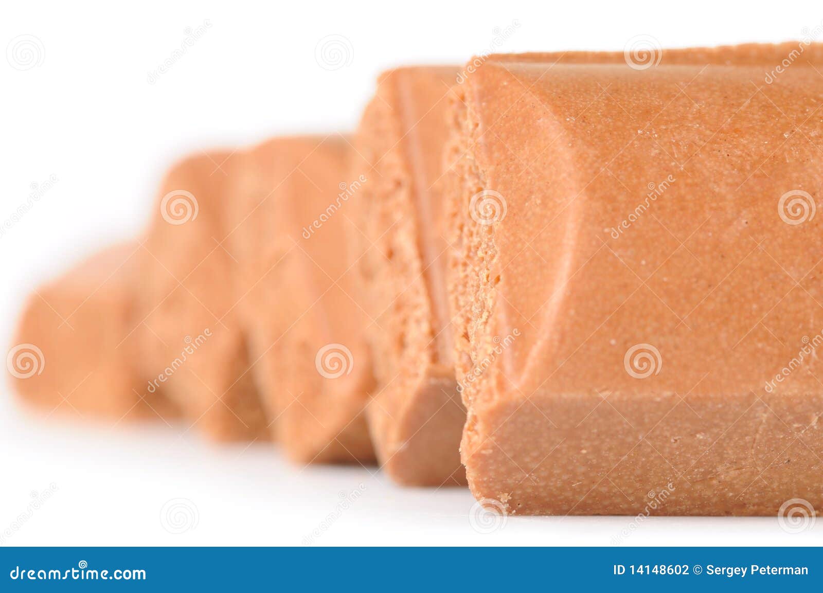 Porous Chocolate Bars in Row Stock Photo - Image of pleasure, chocolate ...