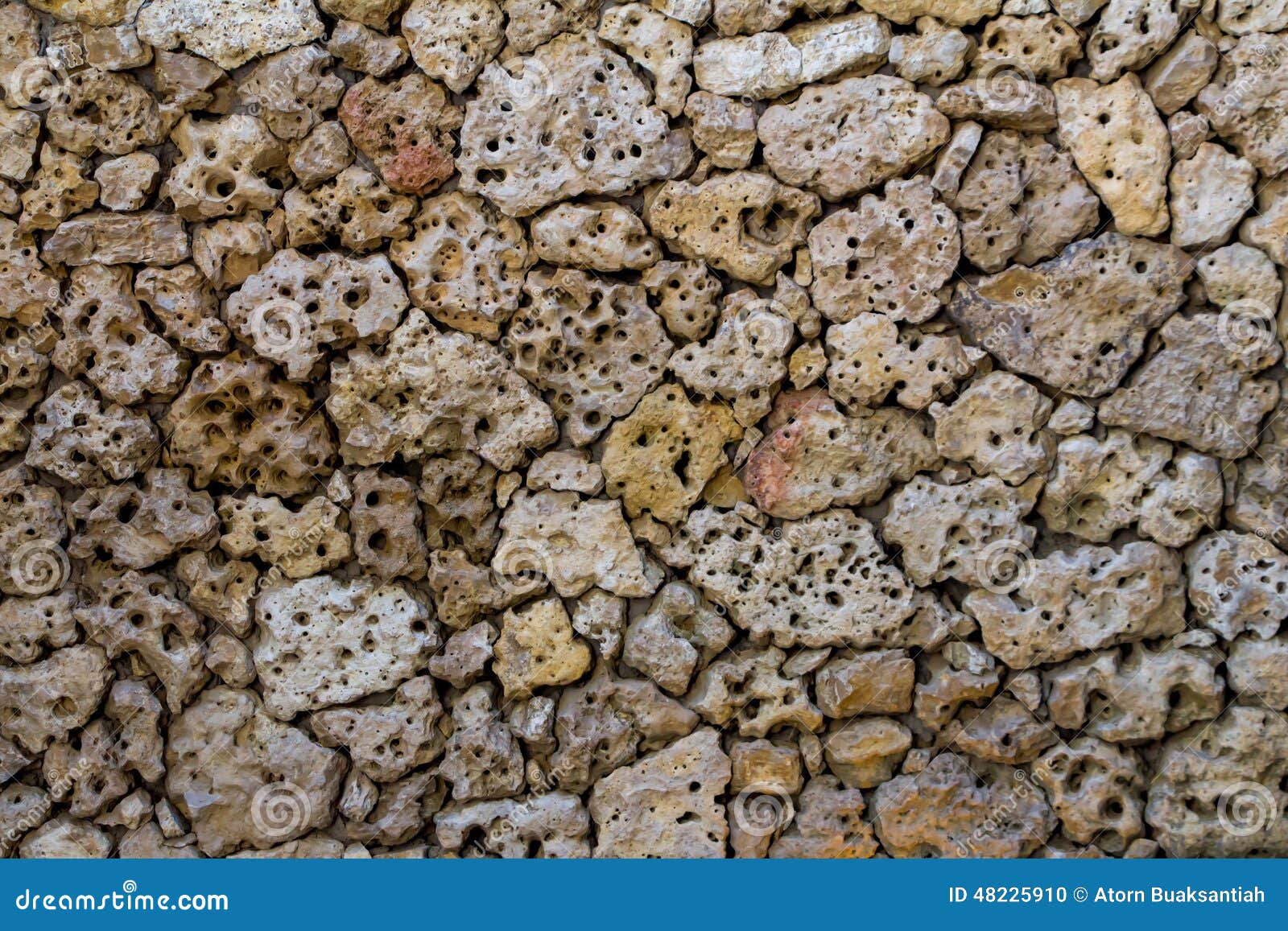 Porous pumice stones wall stock photo. Image of abstract - 48225910