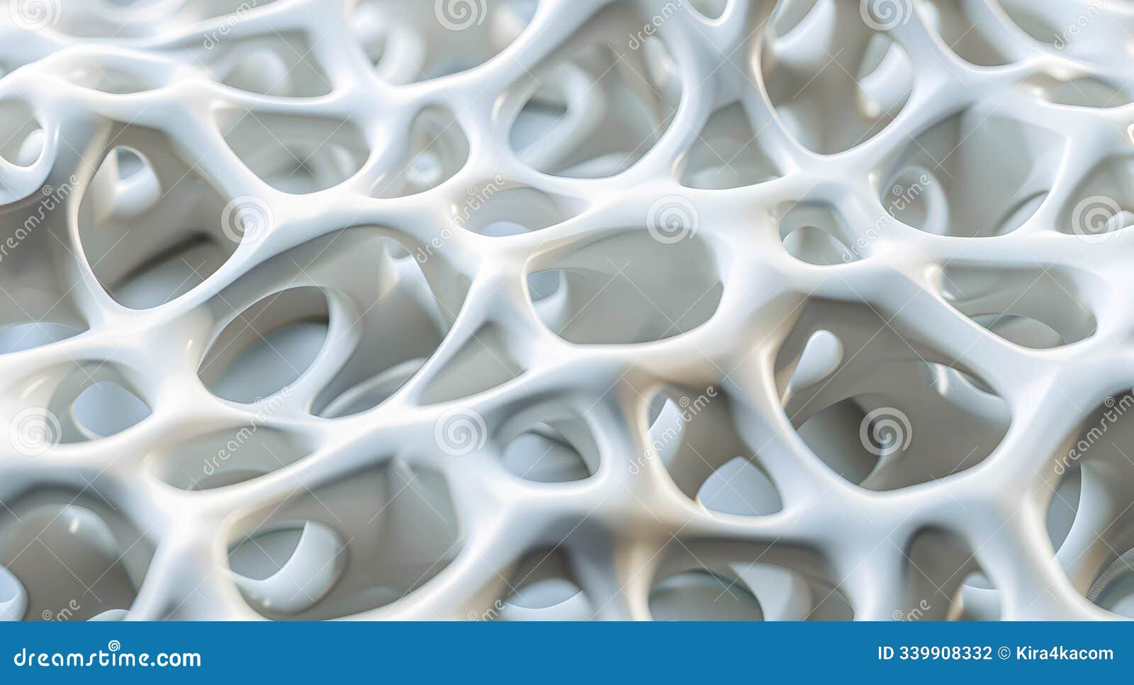 Porous Surface. an Intricate Abstract 3D Honeycomb Structure Showcasing ...