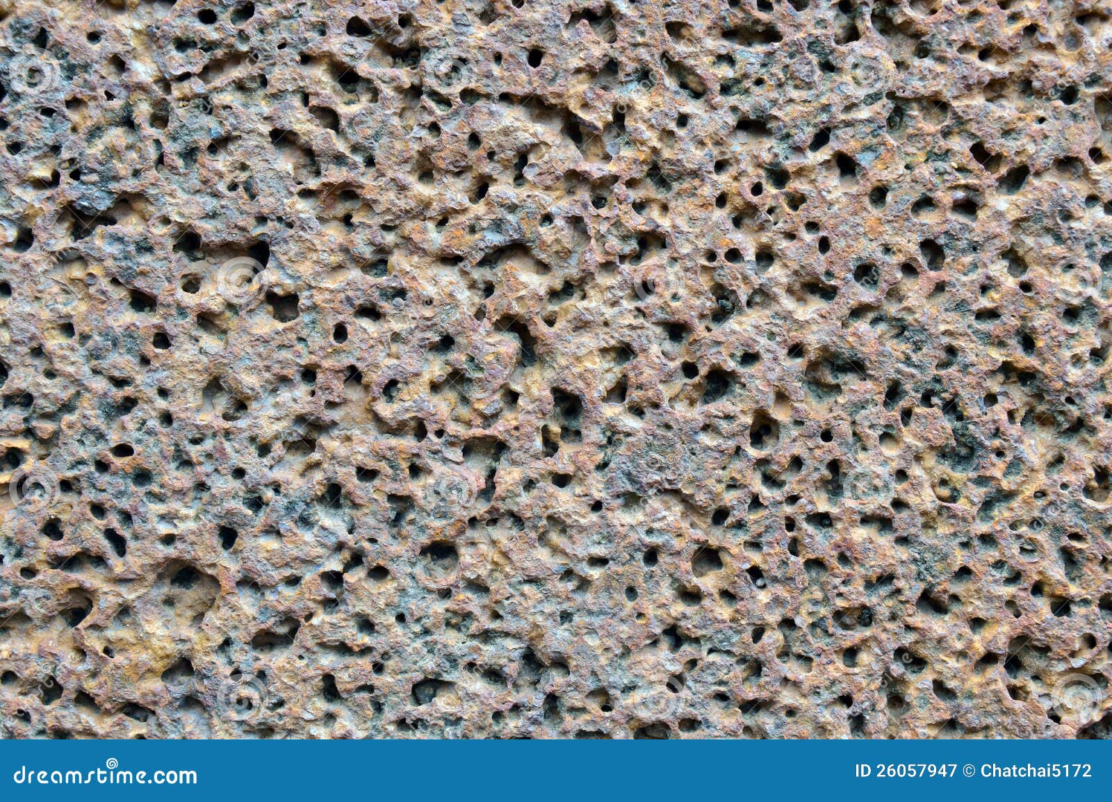 Porous volcanic rock wall. stock image. Image of design - 26057947