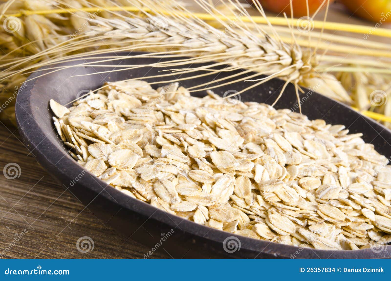 Porridge oats stock photo. Image of color, health, grass - 26357834