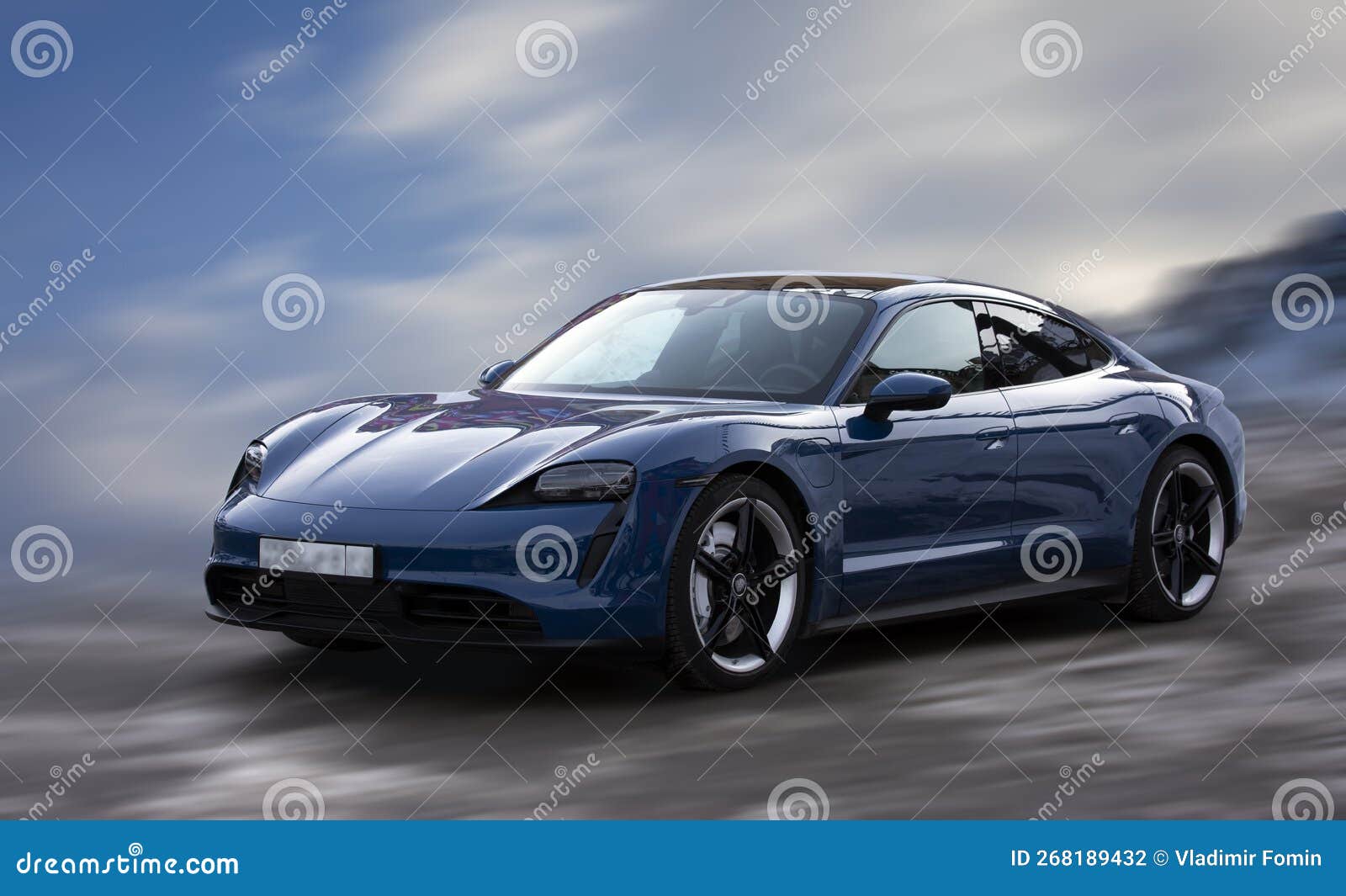 Porsche 911 RSR And The Blue Lines Editorial Photo | CartoonDealer.com ...