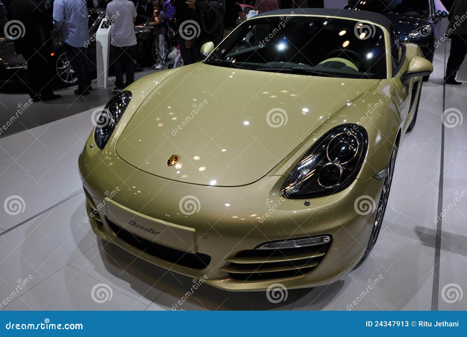 Porsche Boxster editorial stock photo. Image of motor - 24347913