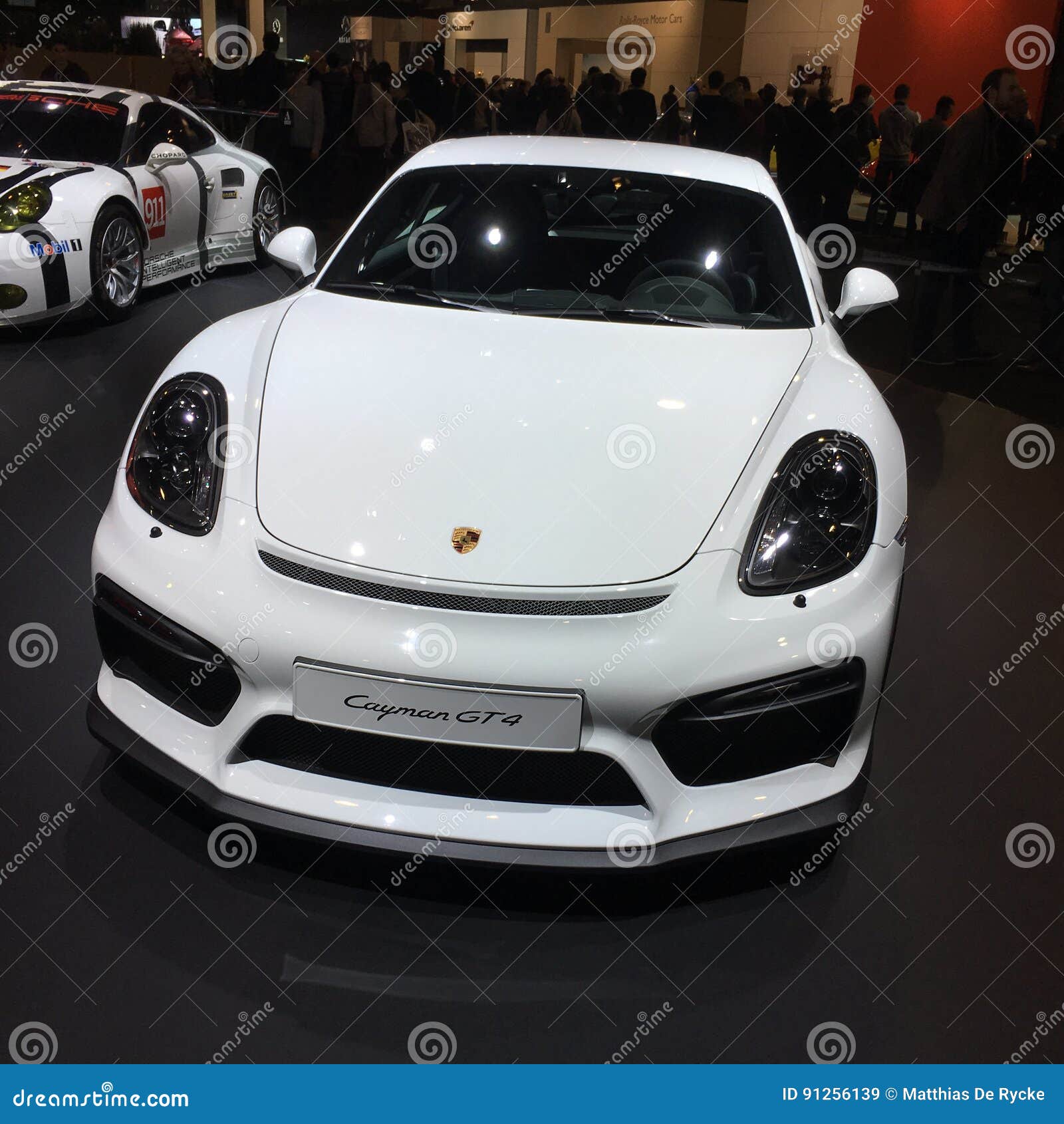 Porsche 718 Cayman GT4 At Brussels Motor Show, Fourth Generation, 982 ...