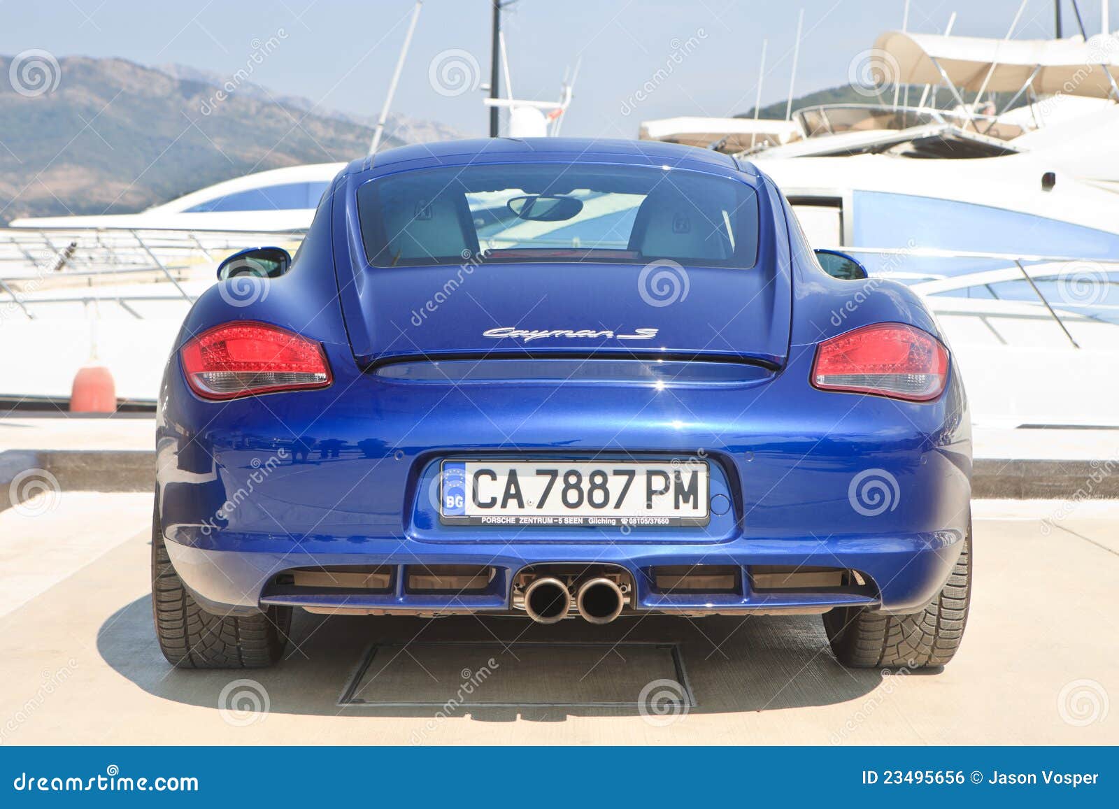 Porsche Cayman S editorial photo. Image of racecar, prestige - 23495656