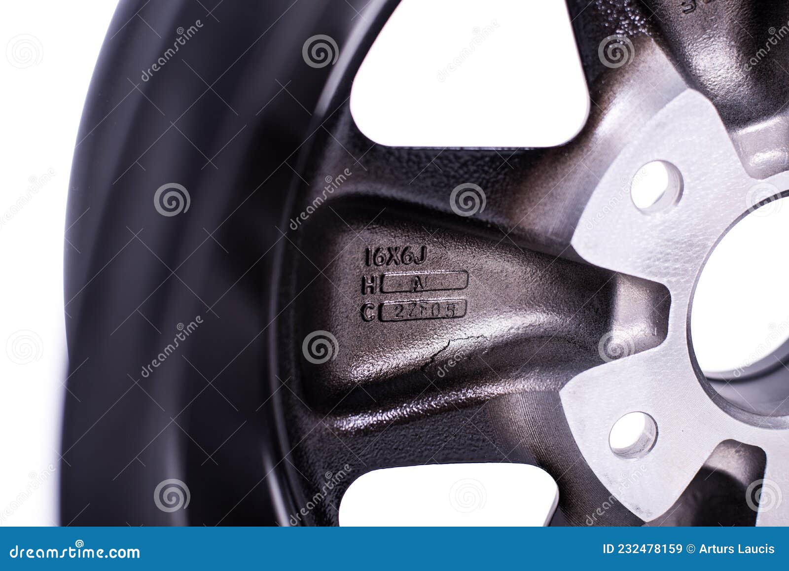 Porsche Fuchs Satin Black 16 Wheel Editorial Stock Image - Image of ...