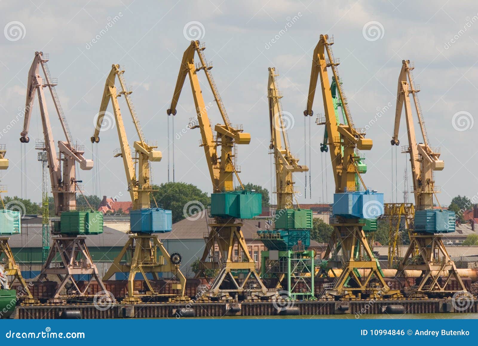 Port stock photo. Image of industry, harbor, boarding - 10994846