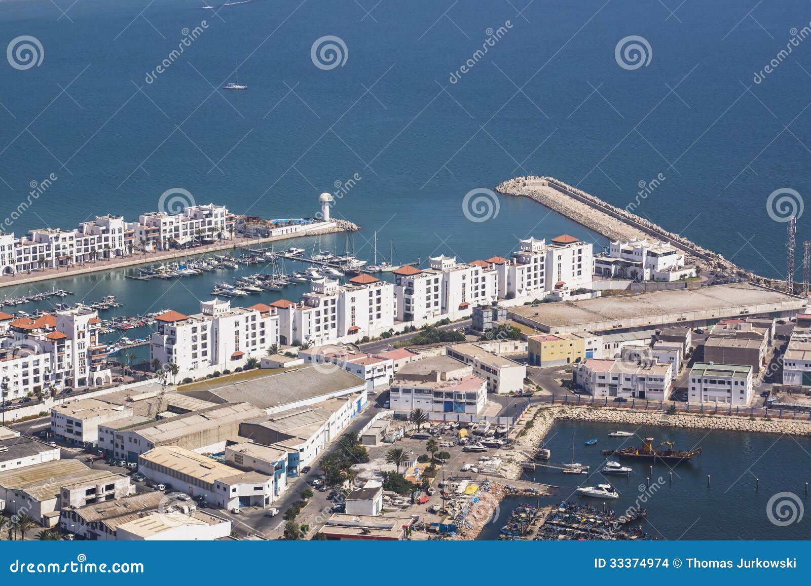 Port in agadir stock photo. Image of african, city, arab - 33374974
