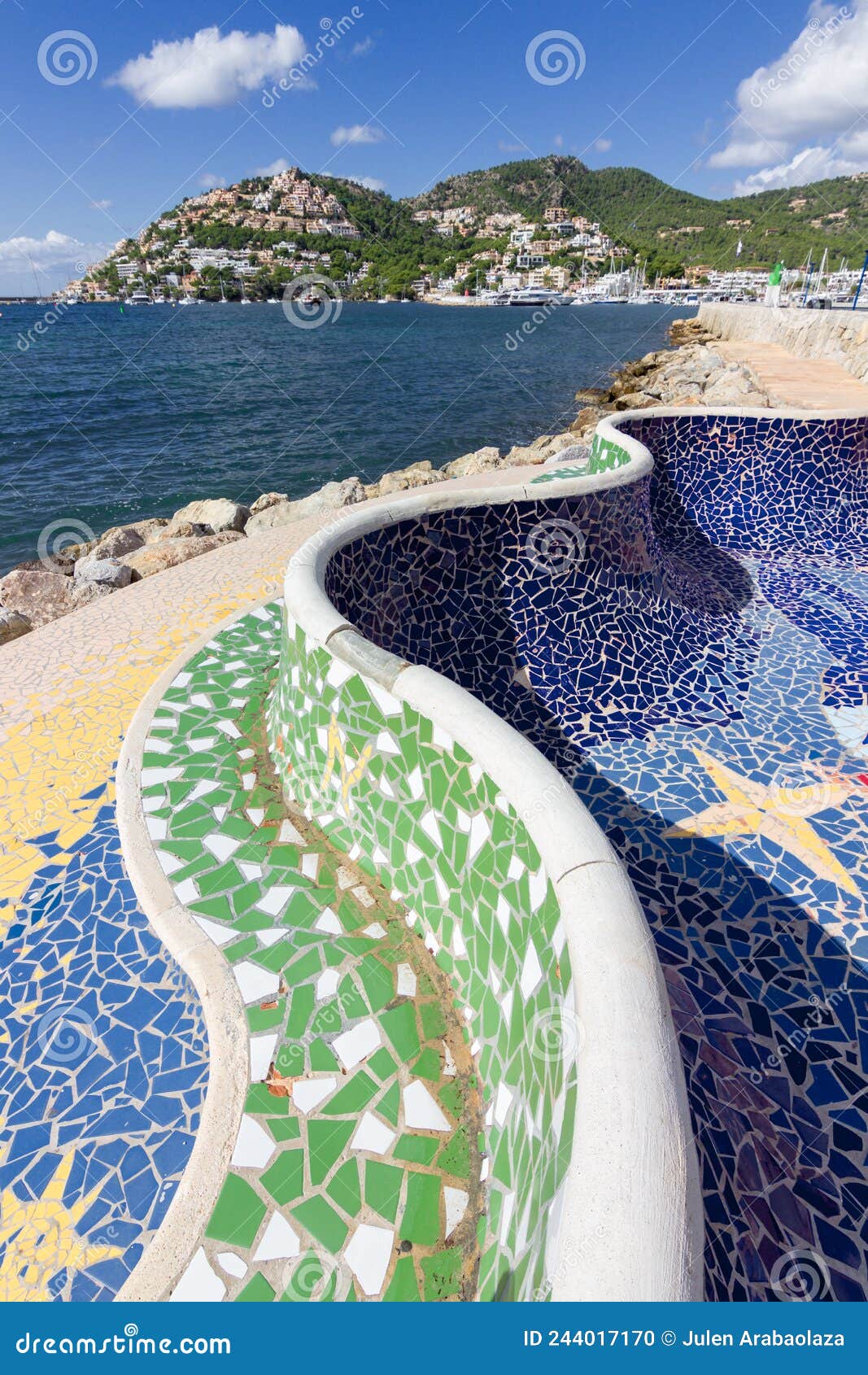 Port of Andratx in Mallorca Spain Stock Photo - Image of idyllic ...