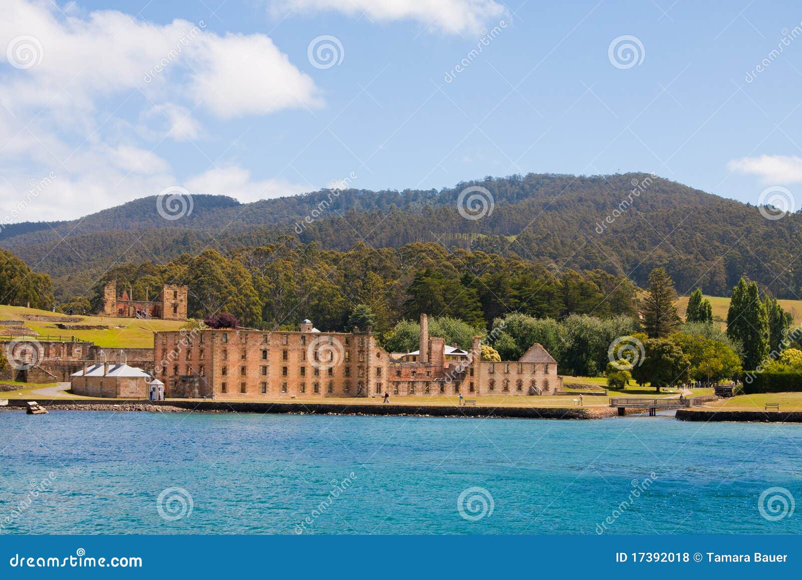 Port Arthur, Historic Prison in Tasmania Stock Photo - Image of beach ...