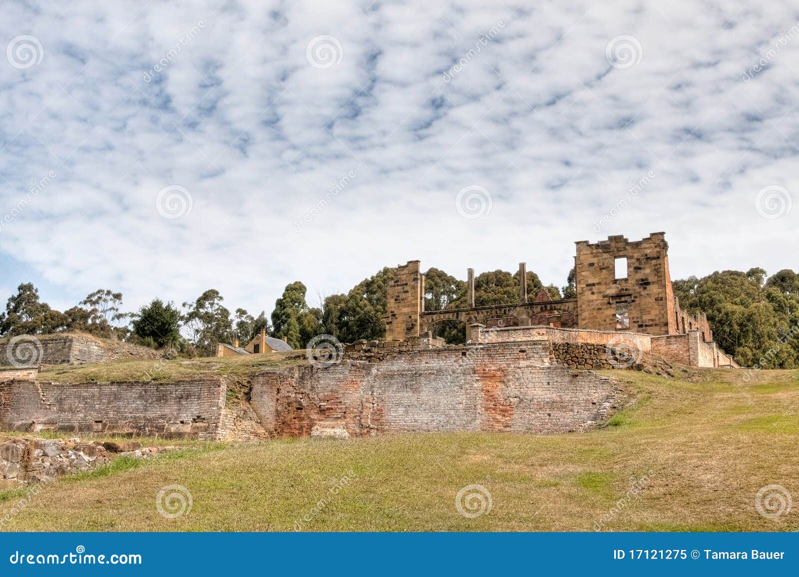 Port Arthur hospital relic stock image. Image of penitentiary - 17121275