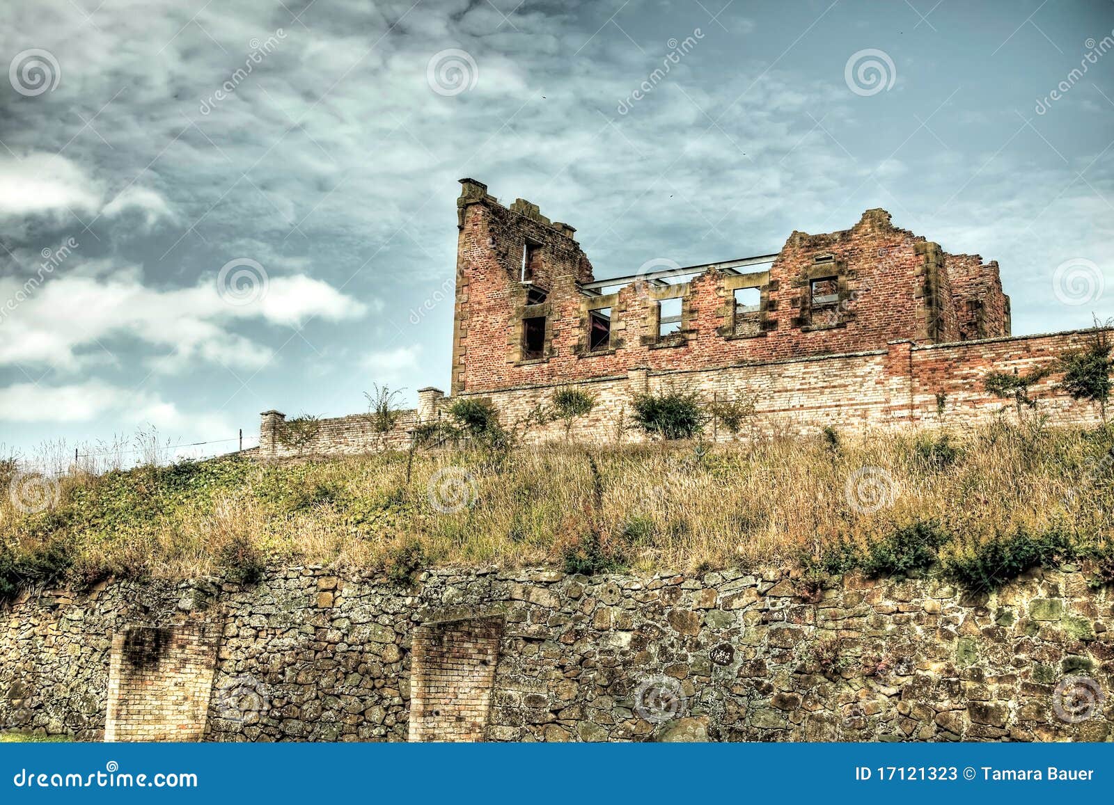 Port Arthur hospital relic stock image. Image of australia - 17121323