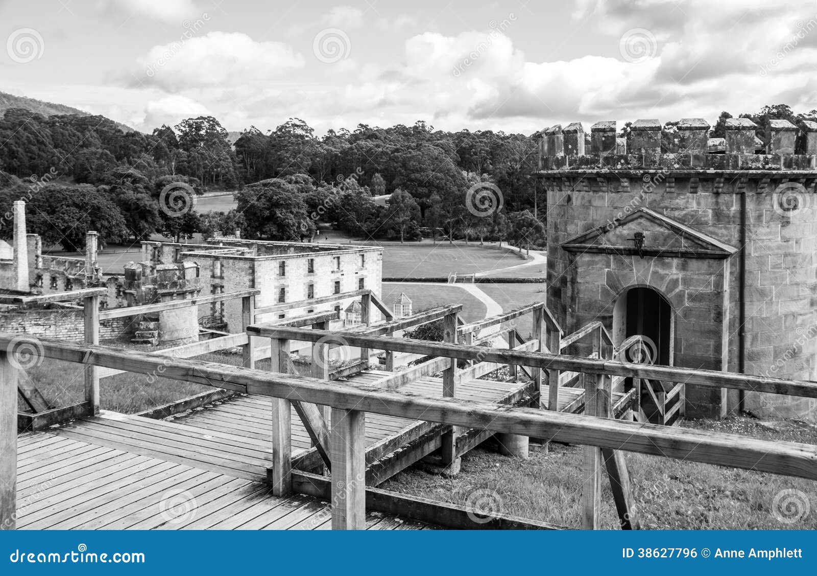 Port Arthur Prison Site editorial photo. Image of settlement - 38627796