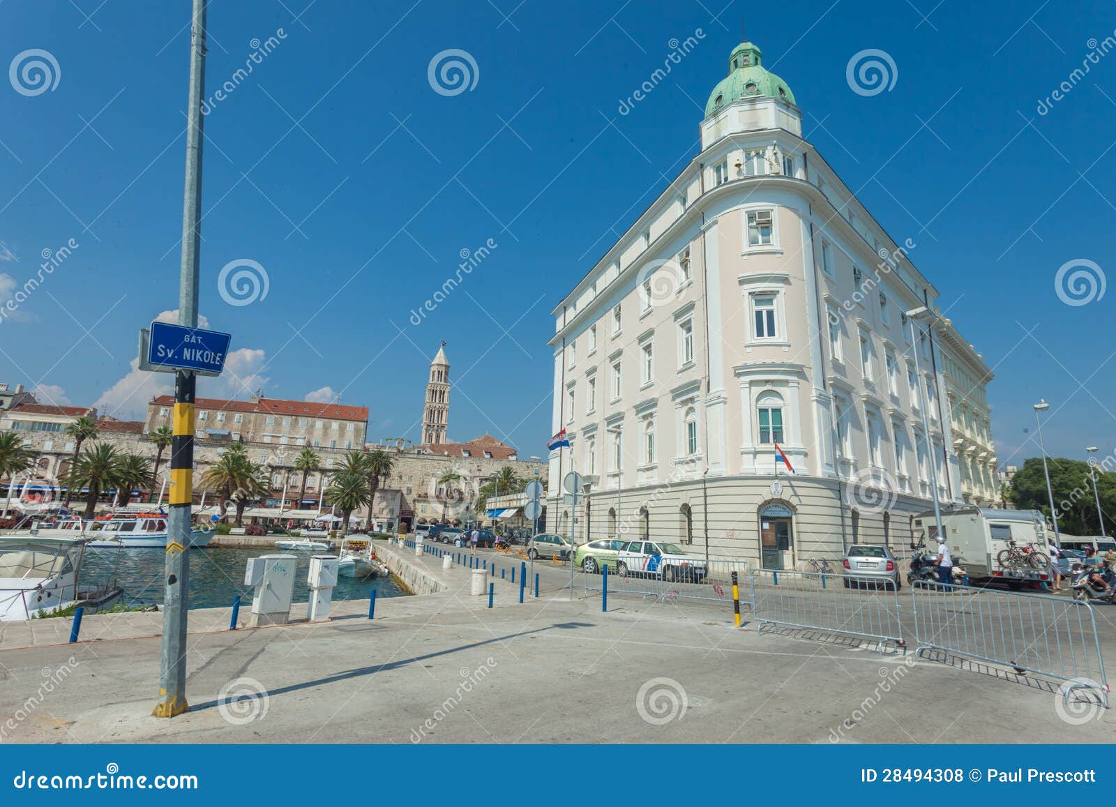 Port Authority Building in the Port of Split. Editorial Stock Photo ...