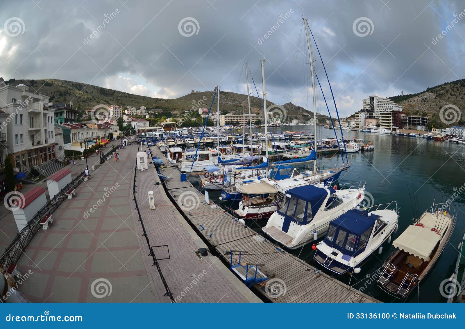 Port of Balaklava , Ukraine Stock Photo - Image of town, tourism: 33136100