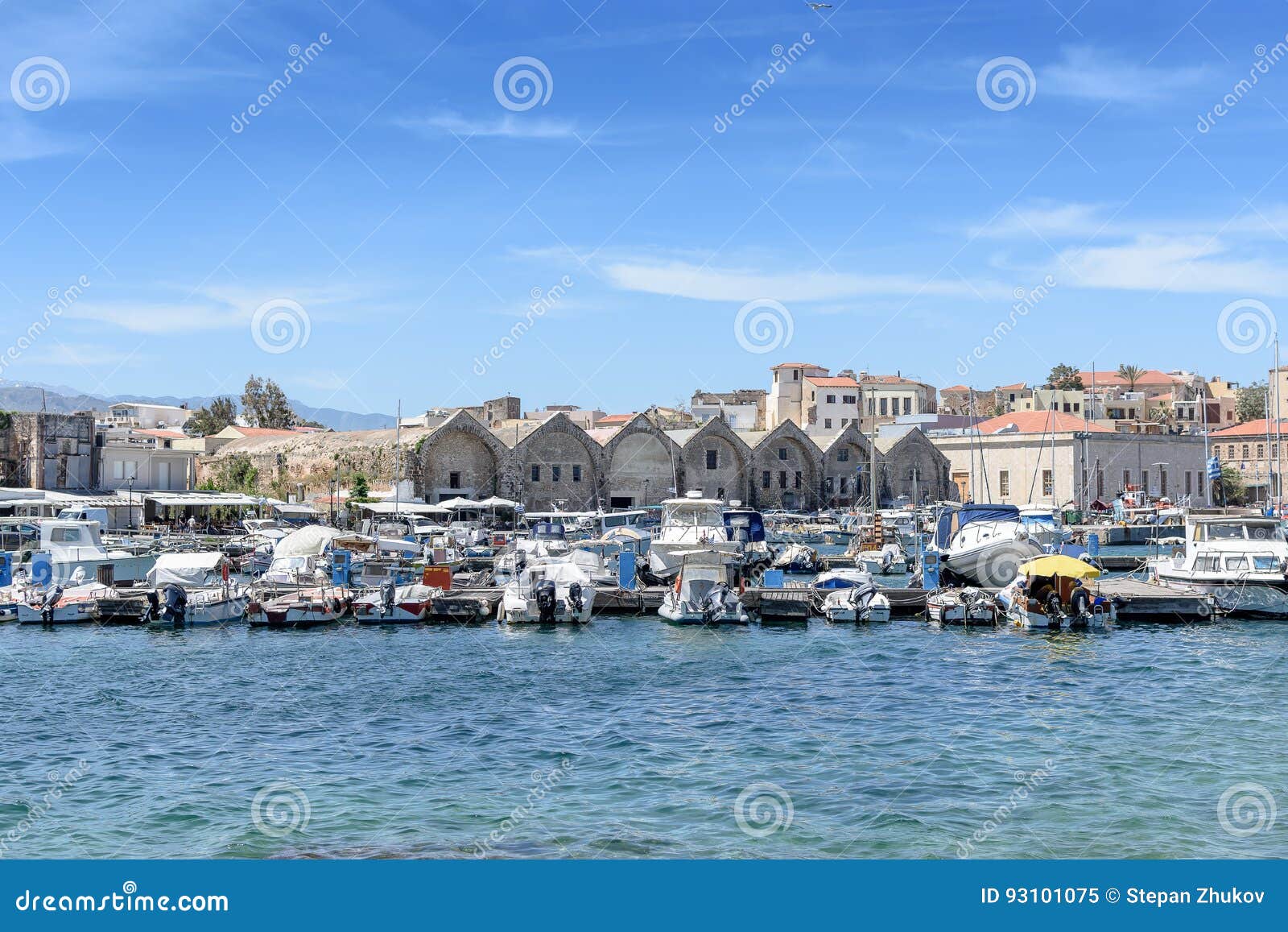 The Port is Beautiful White Yachts and Boats Stock Image - Image of ...