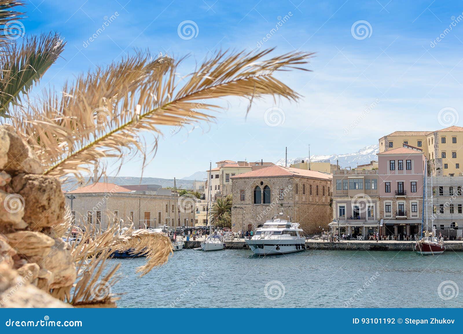 The Port is Beautiful White Yachts and Boats Stock Photo - Image of ...