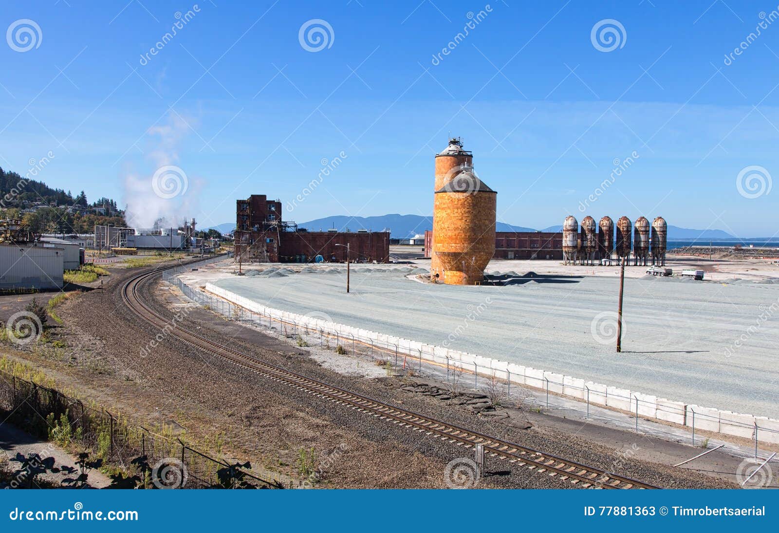 Port of Bellingham, Washington Stock Image - Image of port ...