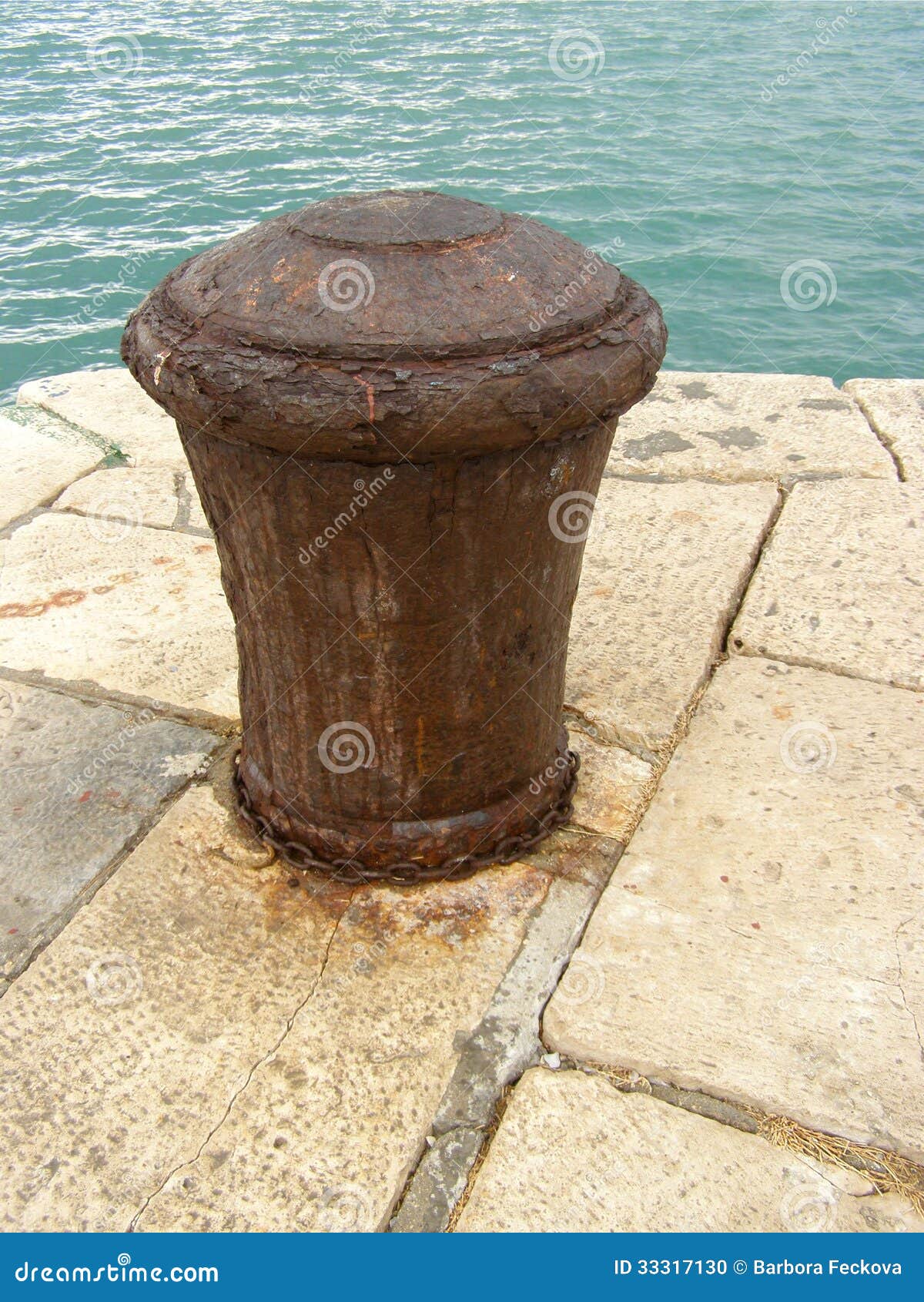 Corroded Bollard Royalty-Free Stock Photo | CartoonDealer.com #59753001