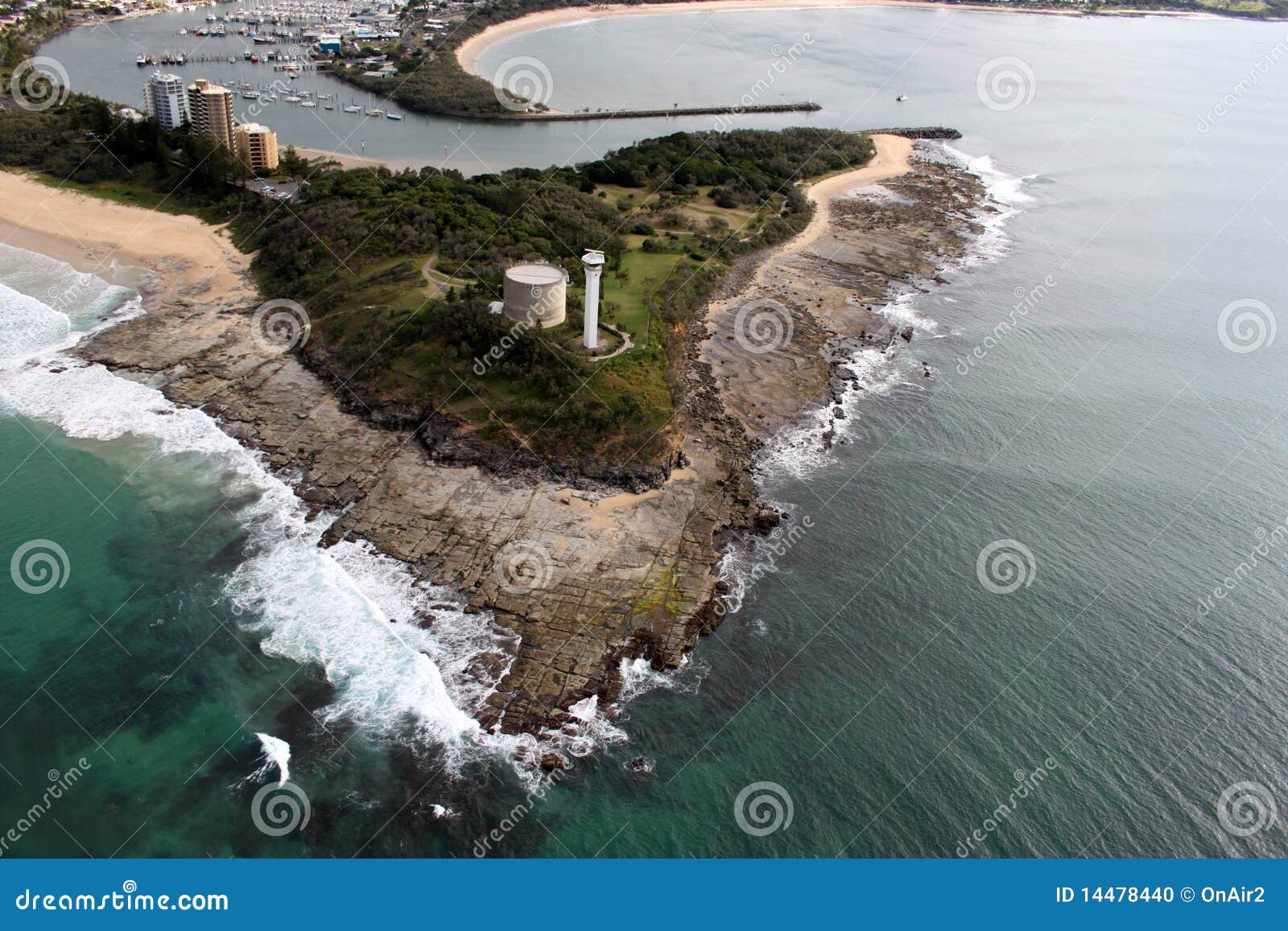Port Cartwright, Sunshine Coast Australia Stock Photo - Image of rocks ...