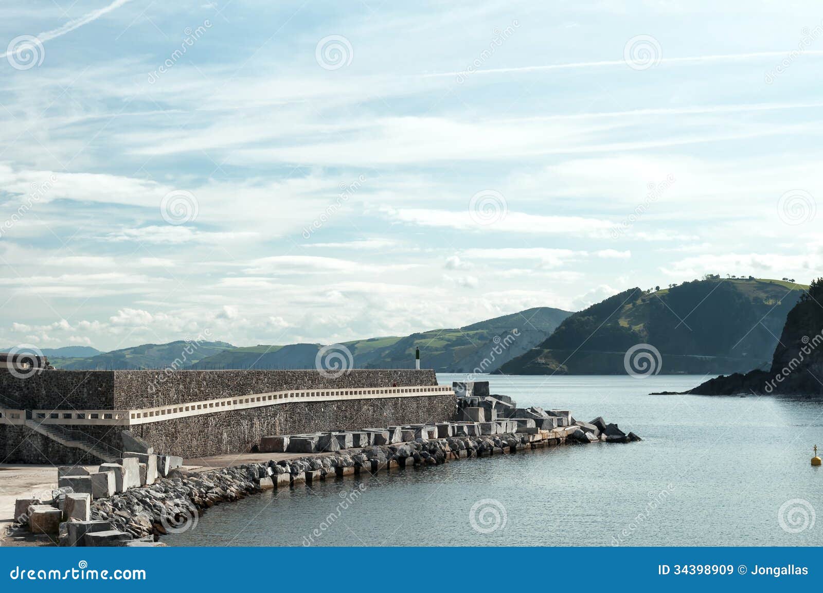 In the port stock image. Image of country, stones, landscape - 34398909
