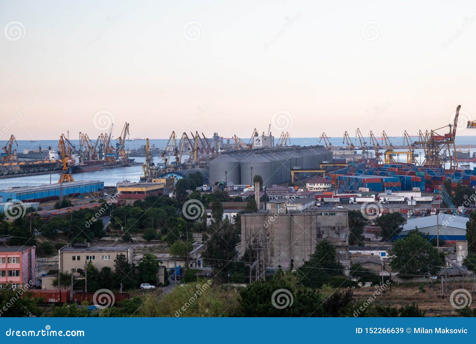 Port Constanta in Constanta Town Editorial Stock Image - Image of ...