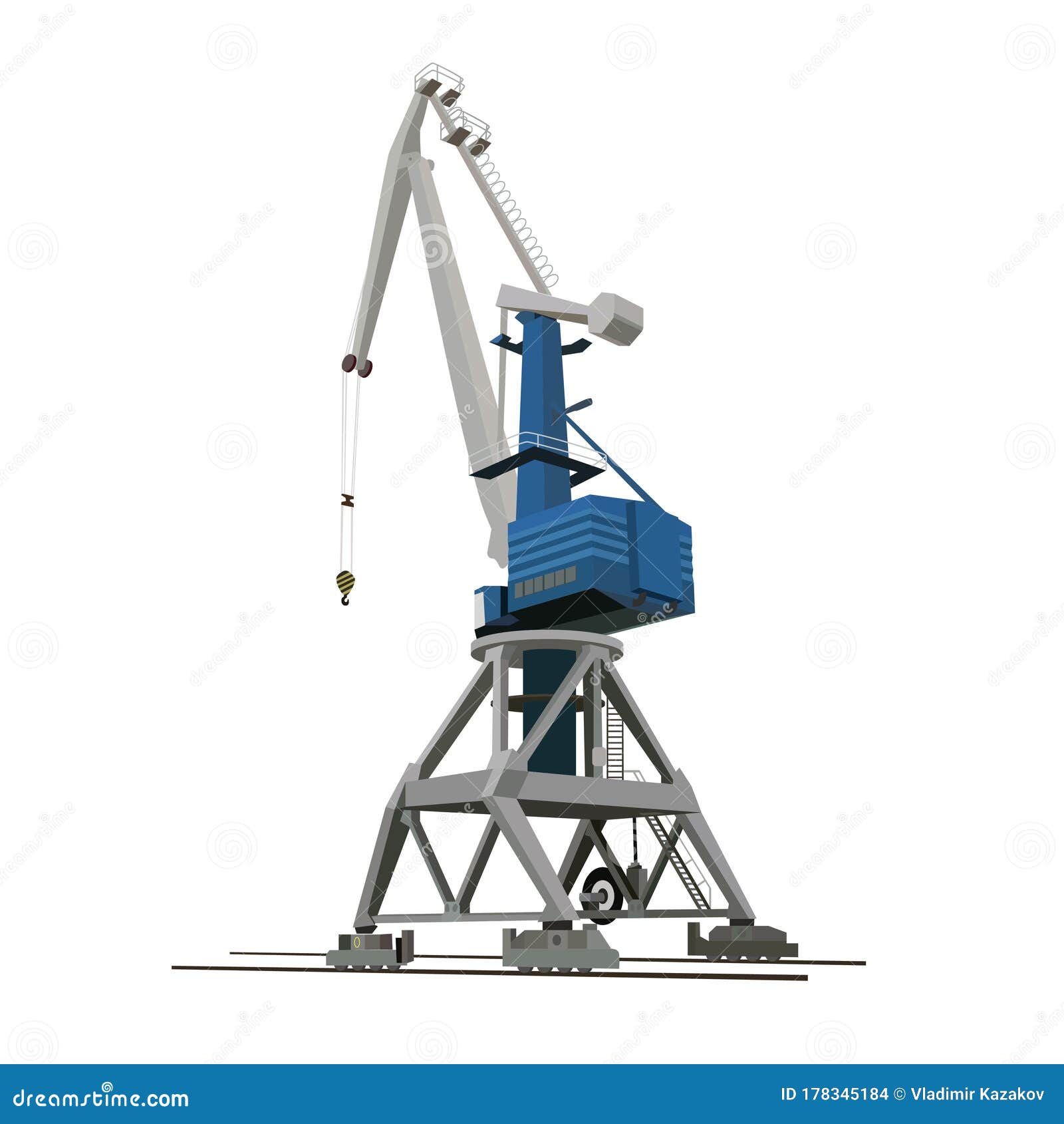 Loading/unloading Area Icon. Linear Vector Illustration From ...