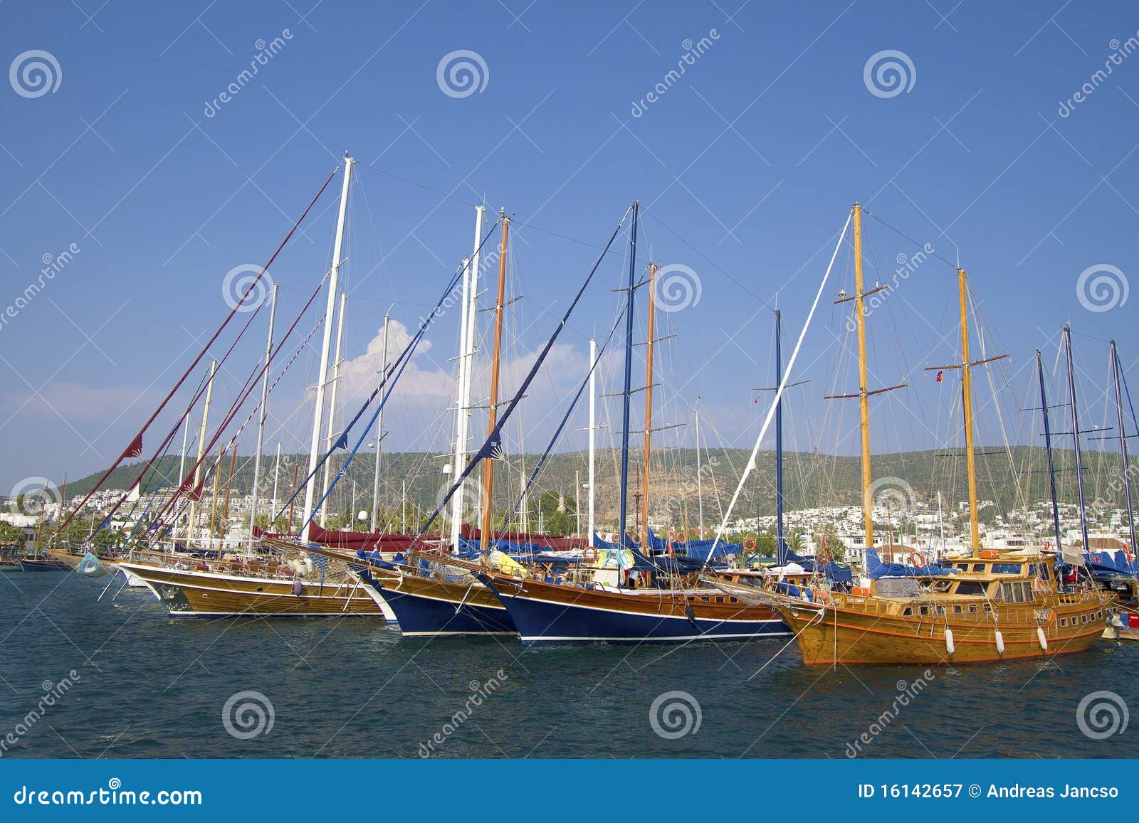 Port de Bodrum image stock. Image du horizontal, destination - 16142657