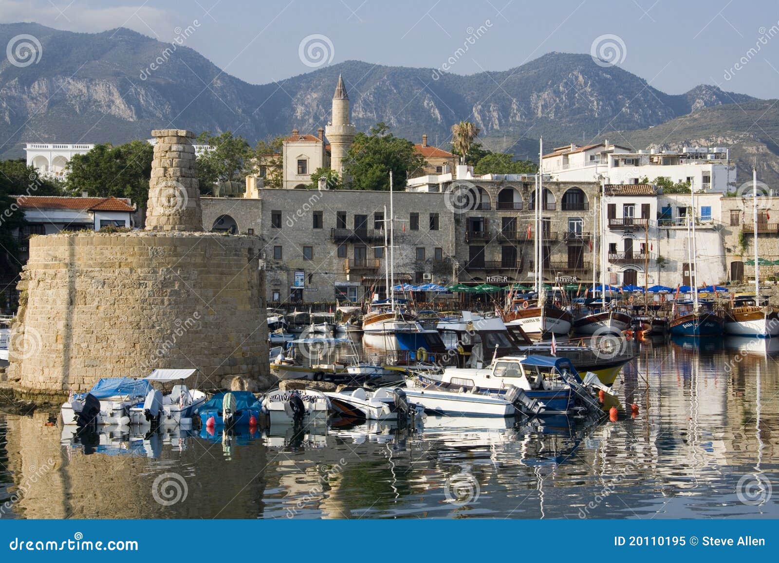 Port De Kyrenia - Chypre Turque Image éditorial - Image du scénique ...